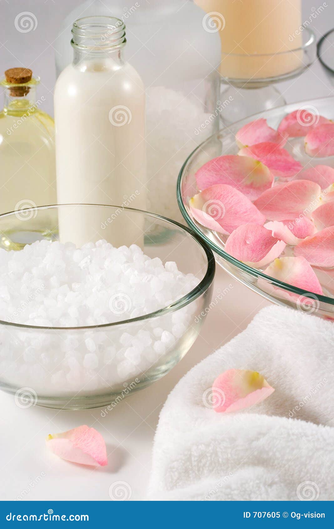 Rose petal spa stock image. Image of bathing, petal, pure - 707605