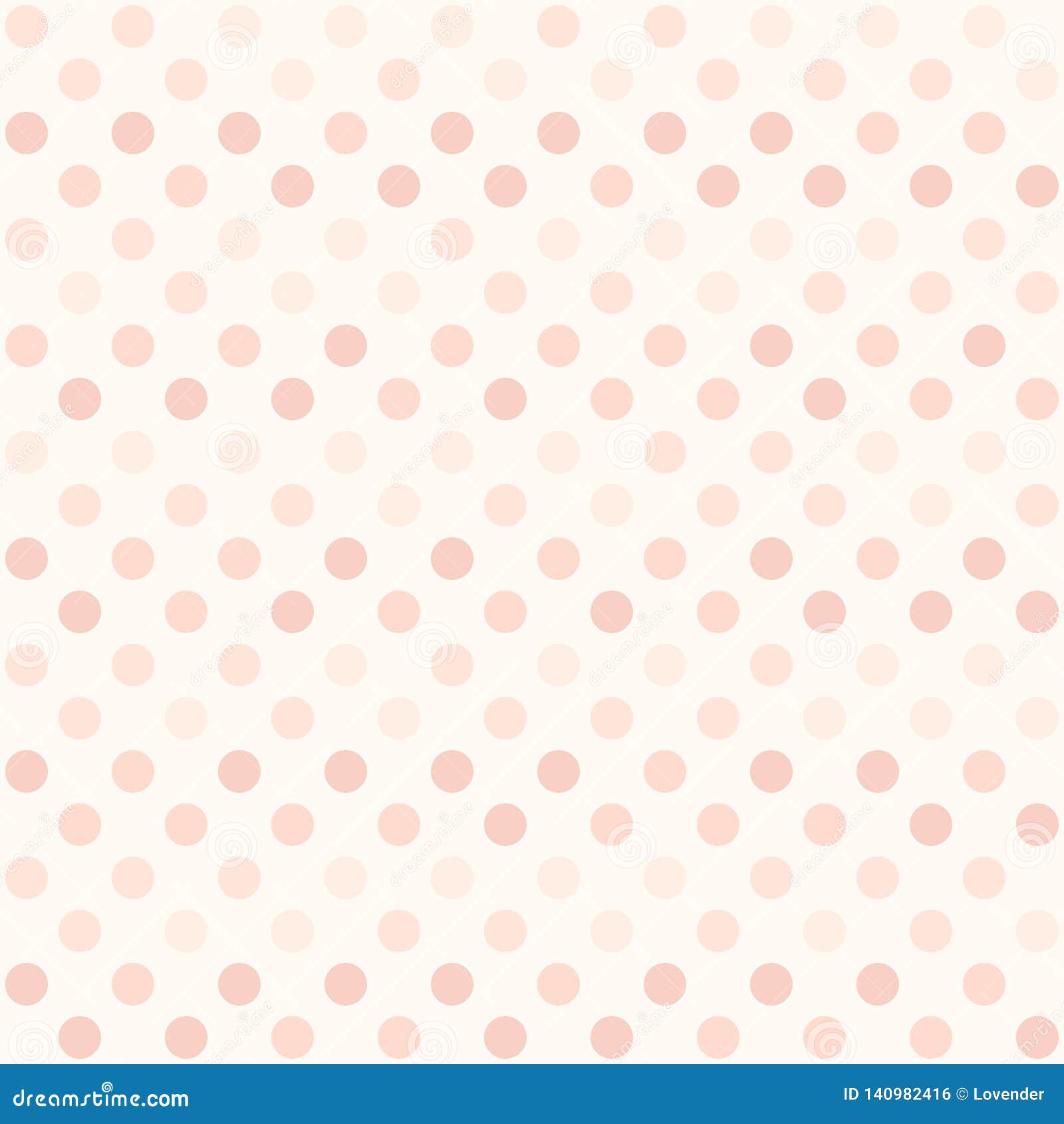 Rose Polka Dot Pattern. Seamless Vector Background Stock Vector ... Rose Polka Dot Pattern. Seamless Vector Background Stock Vector ...