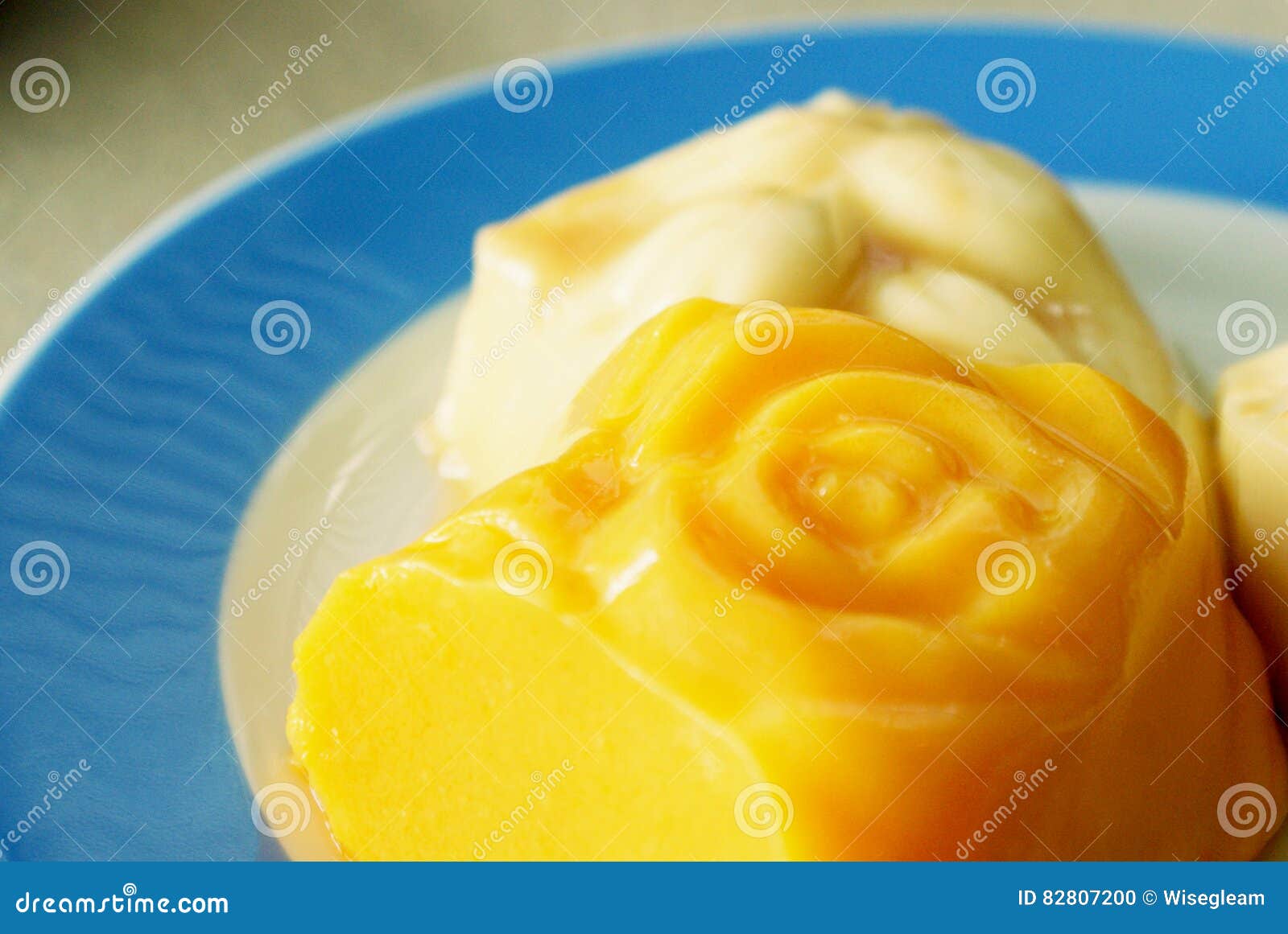 Rose pudding stock photo. Image of asia, sweet, dessert - 82807200