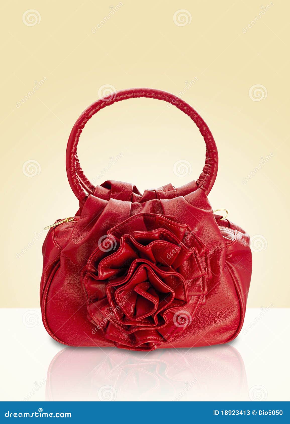 Rose purse stock image. Image of rose, leather, lovely - 18923413