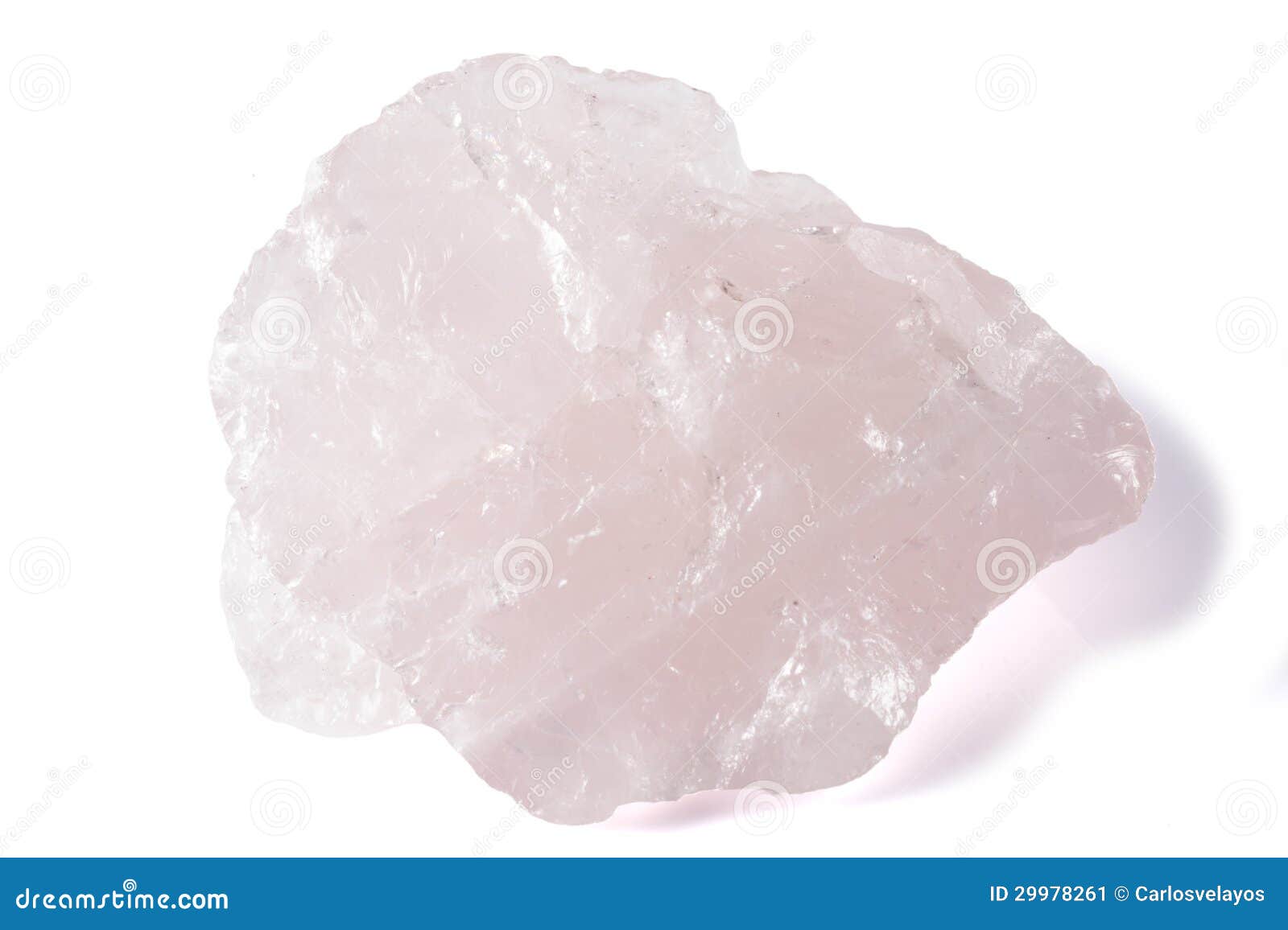 Rose Quartz Mineral stock image. Image of rock, mina - 29978261