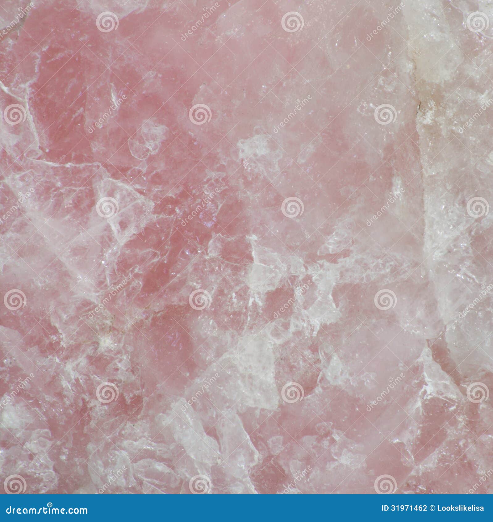 Rose Quartz Jewel Heap On Black Wood Half Background. Pile Mineral ...