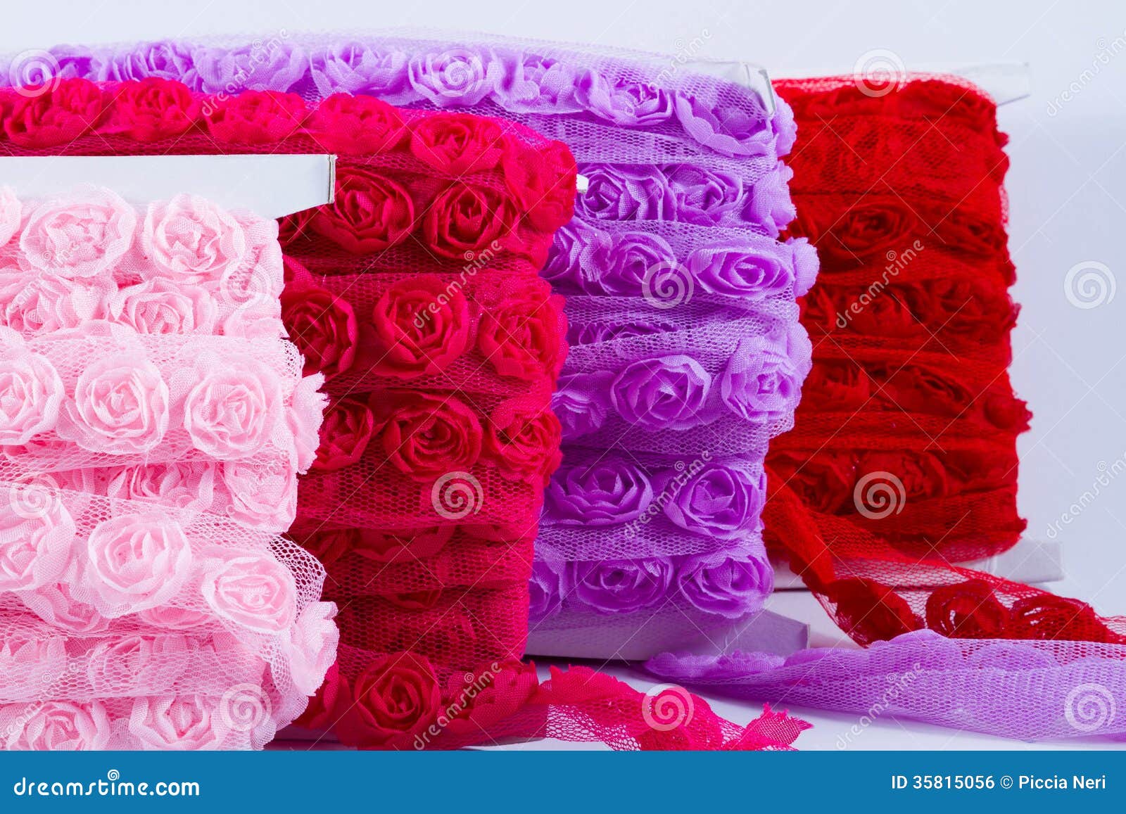 Rose ribbons stock photo. Image of needlecraft, accessories - 35815056