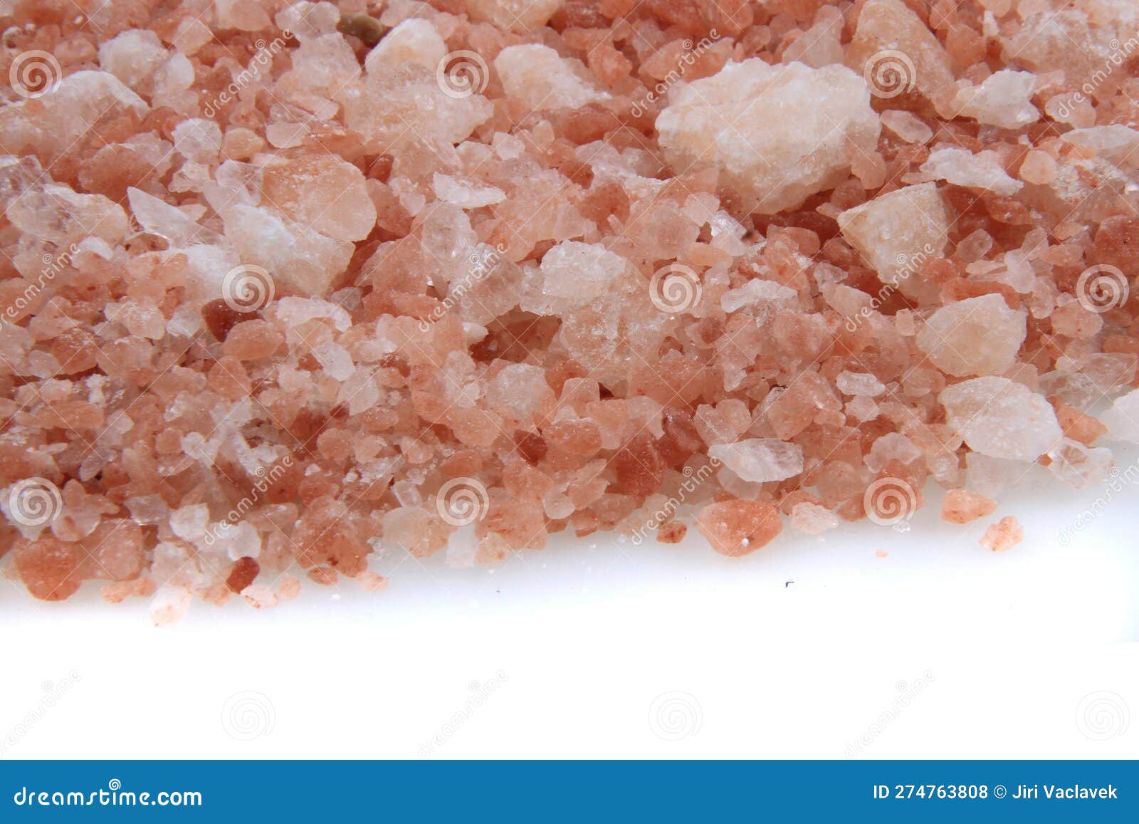 Rose salt background stock photo. Image of crystal, pink - 274763808