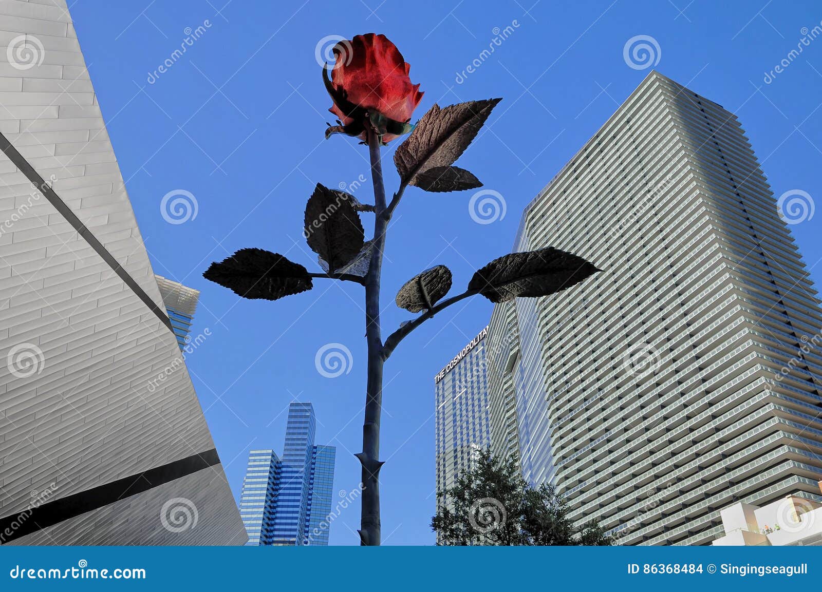 Rose Sculpture and Architecture. Editorial Stock Image - Image of ...