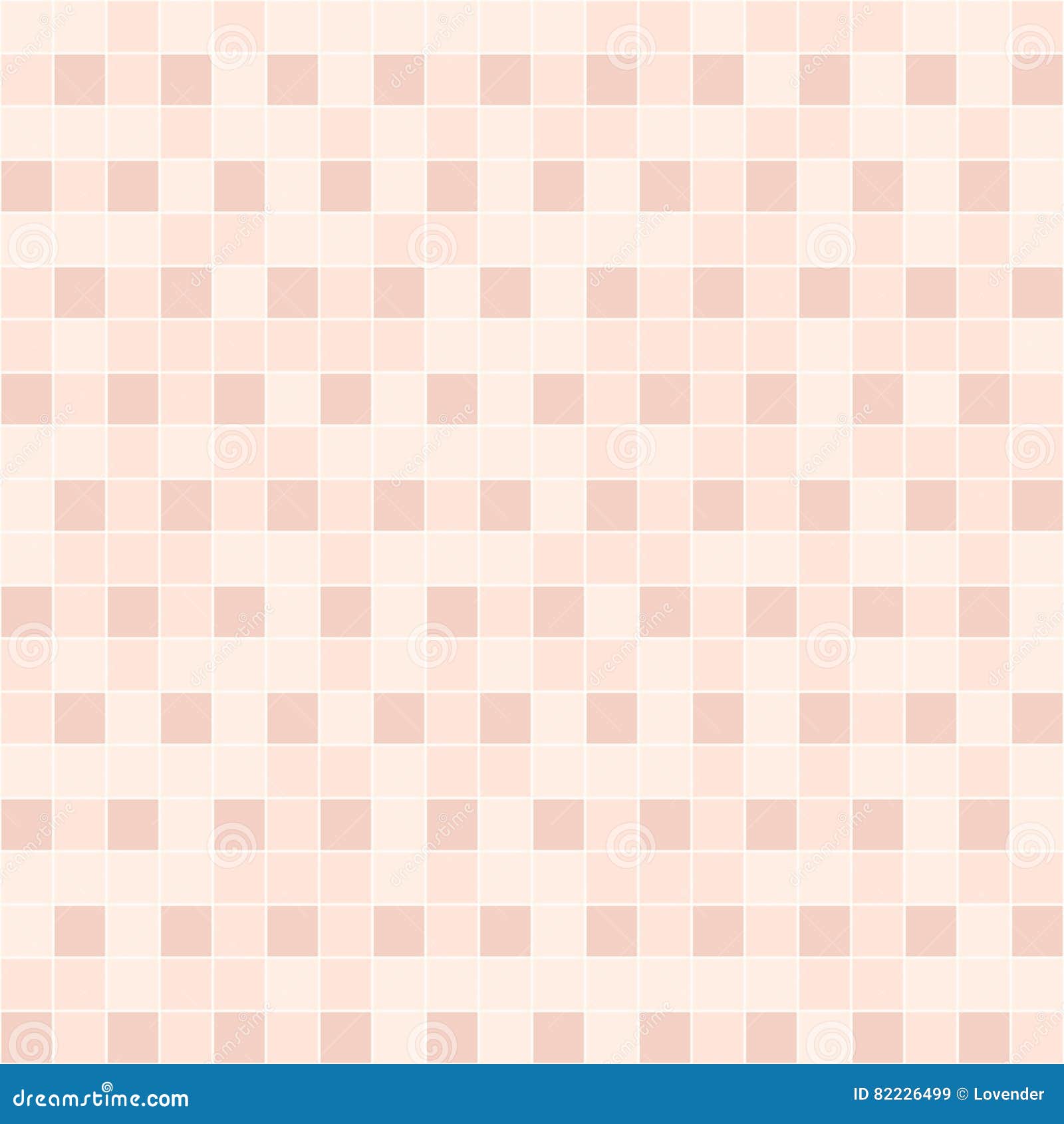 Rose Square Pattern. Seamless Vector Stock Vector - Illustration of ...