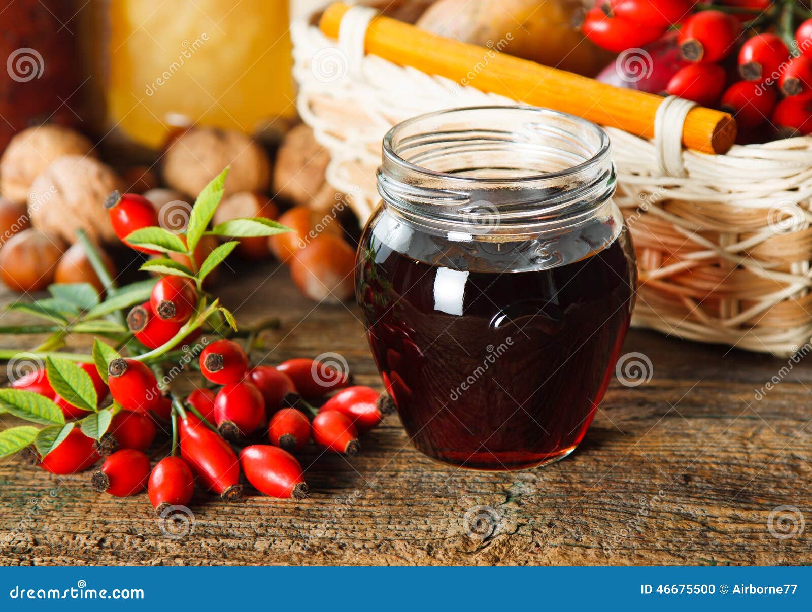 Rose syrup stock photo. Image of sweet, group, wild, vitamin - 46675500