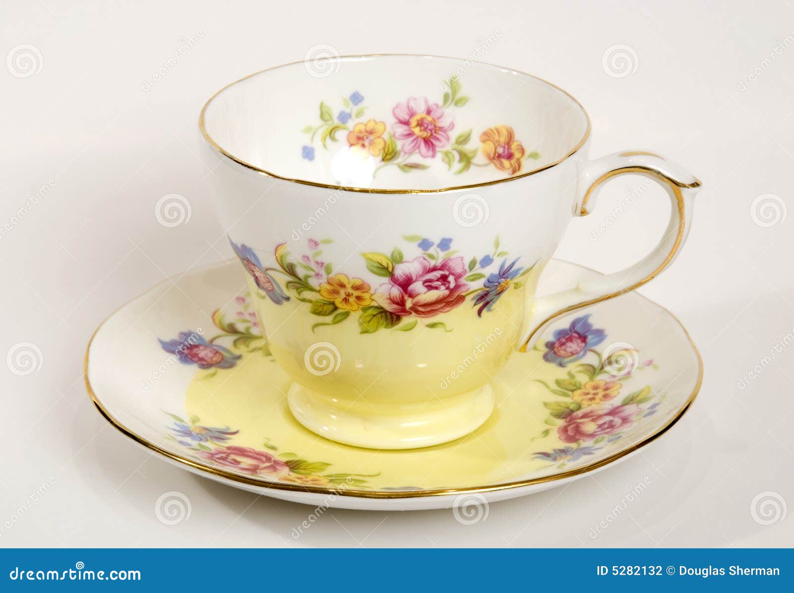 Rose tea cup stock photo. Image of white, saucer, design - 5282132