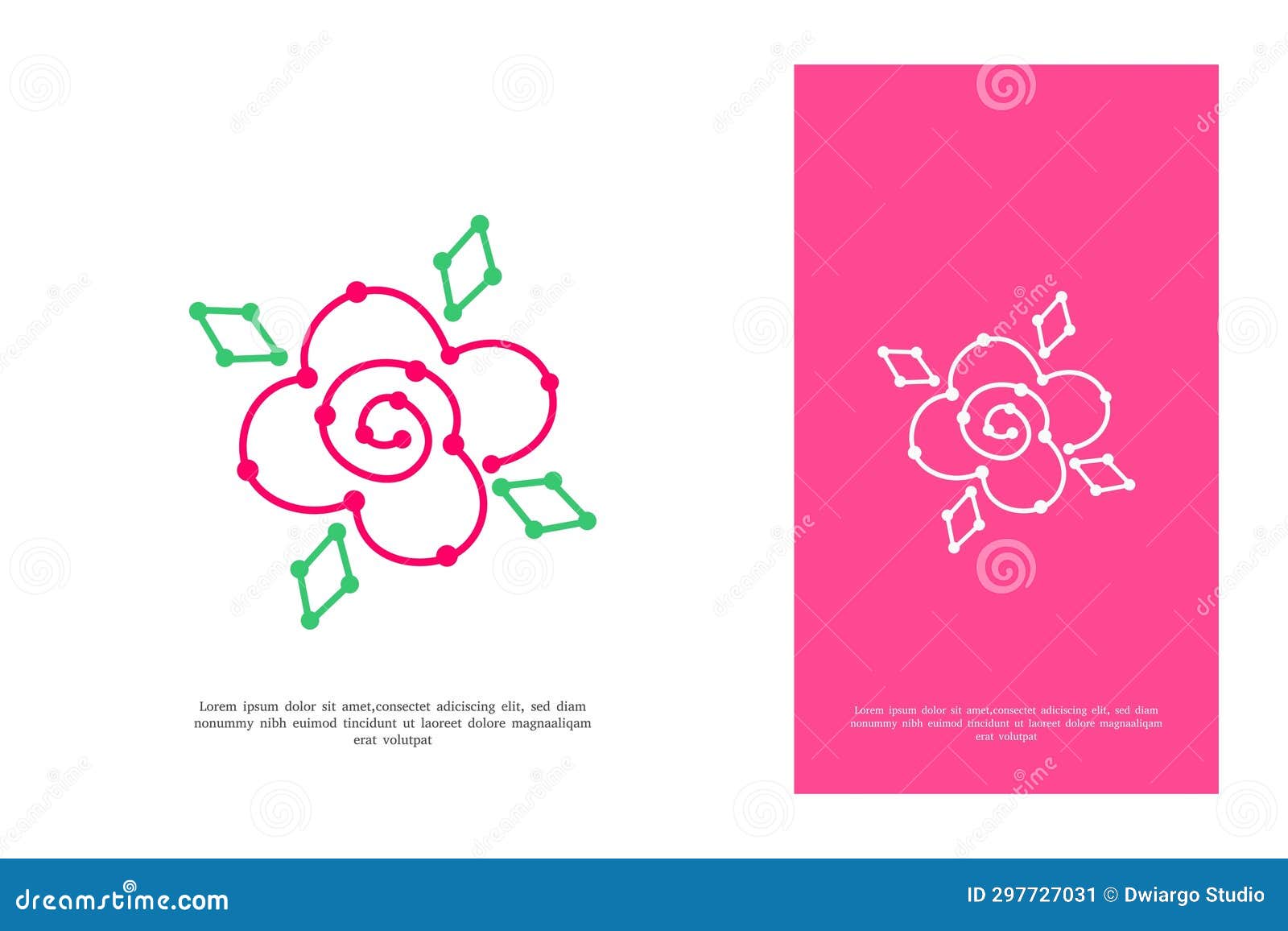 Rose Tech Logo Design Template Stock Vector - Illustration of vector ...