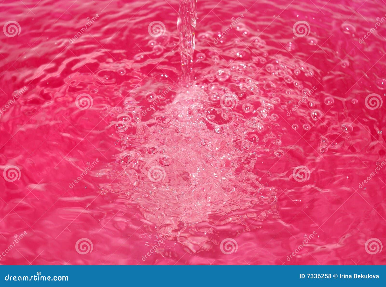 Rose water. stock photo. Image of rose, colour, flows - 7336258