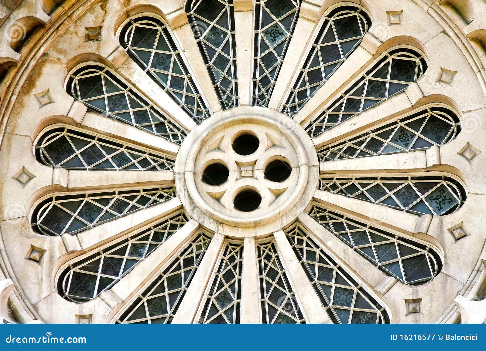 Rose window stock image. Image of architecture, round - 16216577