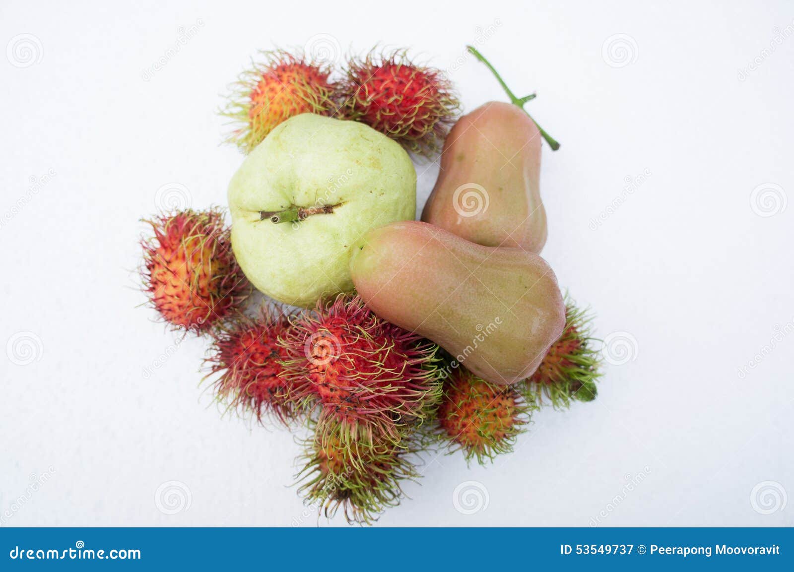 Roseapple Fruit Tropical Sweet Summer Concept Stock Image - Image of ...