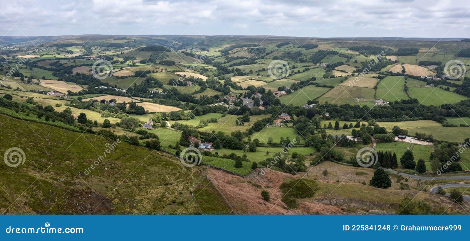 Rosedale in the North Yorkshire Moors Stock Photo - Image of ...