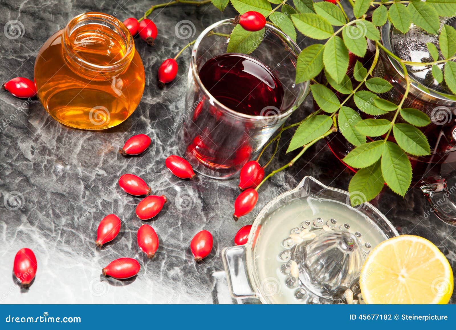 Rosehip tea stock photo. Image of health, remedies, teaglass - 45677182