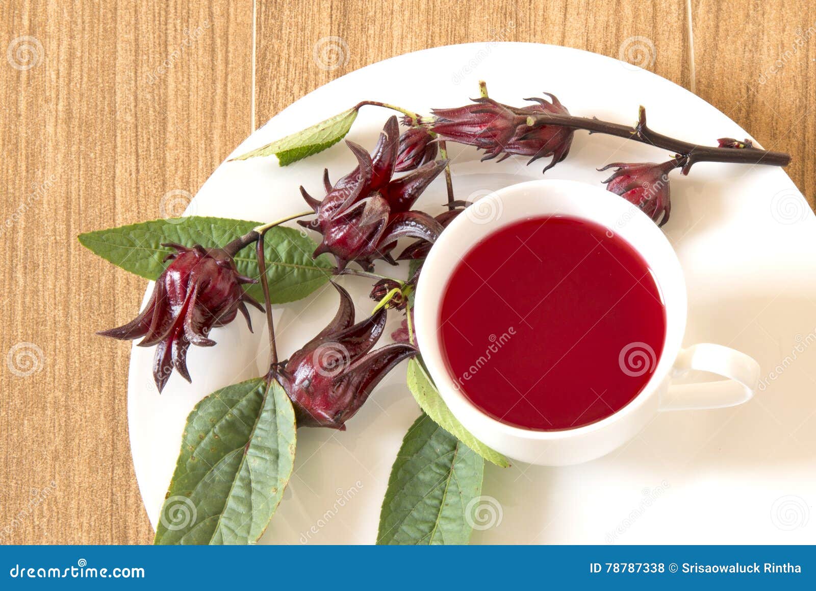 Rosella tea stock photo. Image of flora, fresh, malvaceae - 78787338