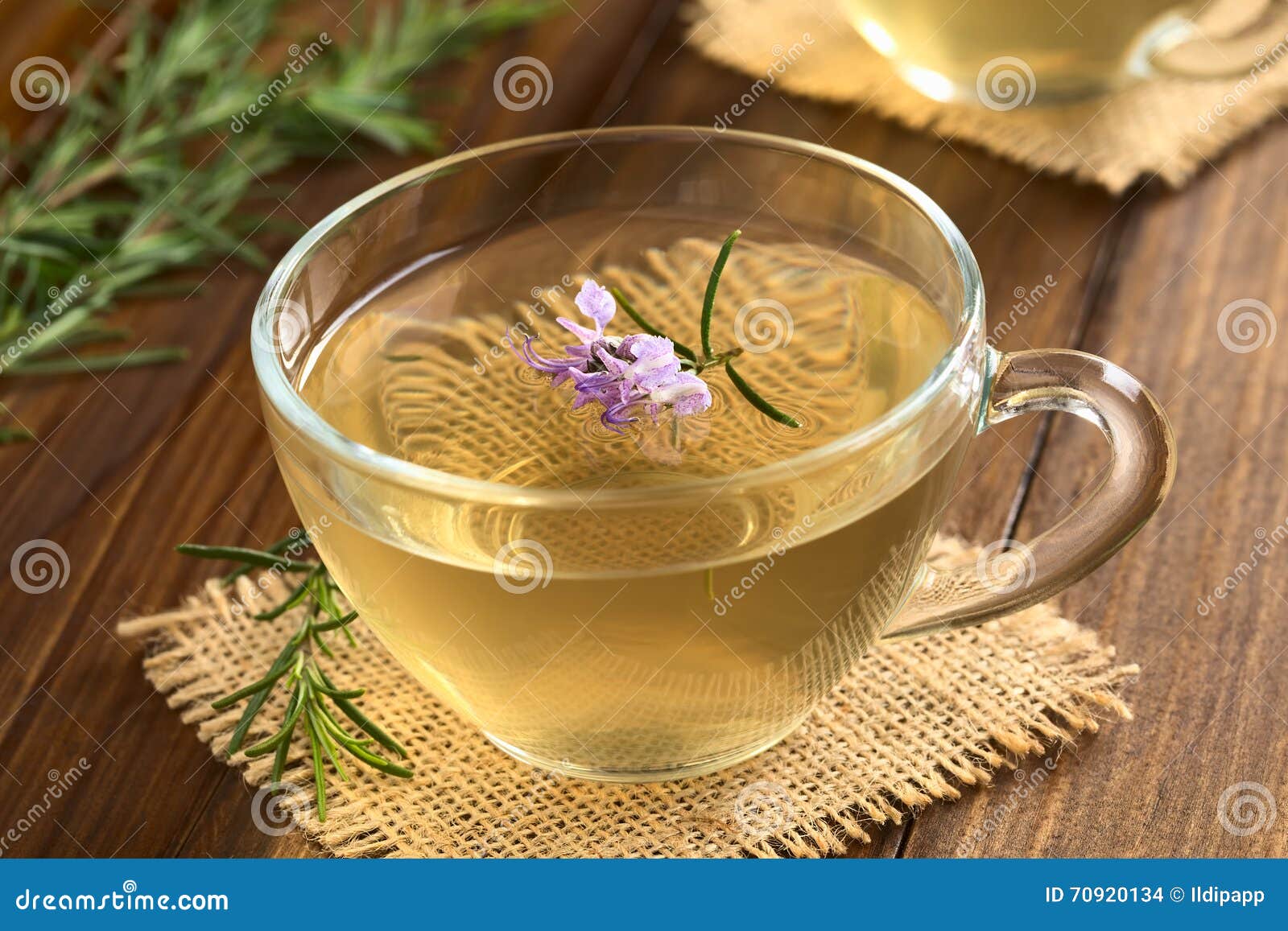 Rosemary Herbal Tea photo stock. Image du thé, perfusion - 70920134