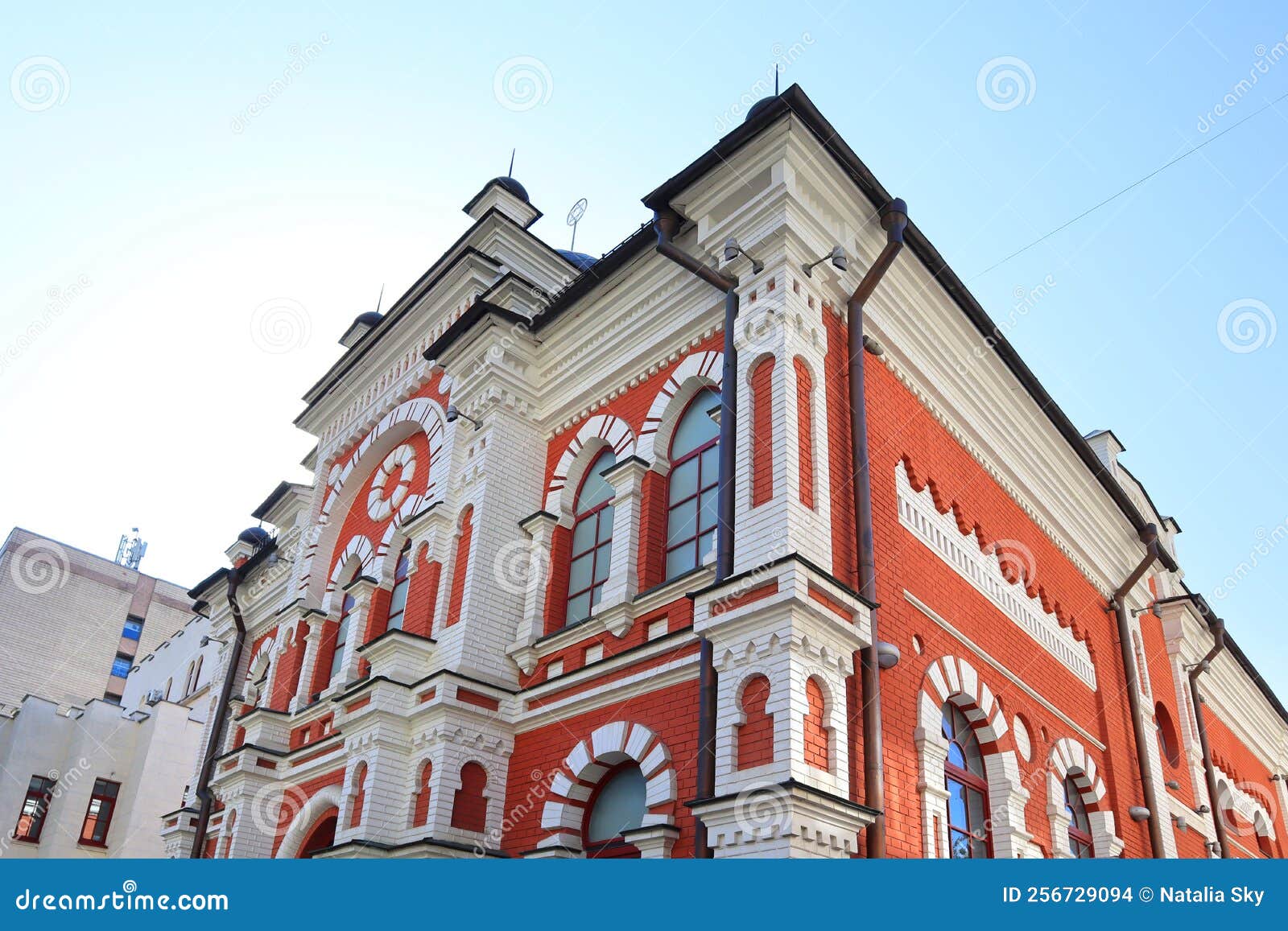 Famous Rosenberg Synagogue in Podol in Kyiv, Ukraine Stock Photo ...
