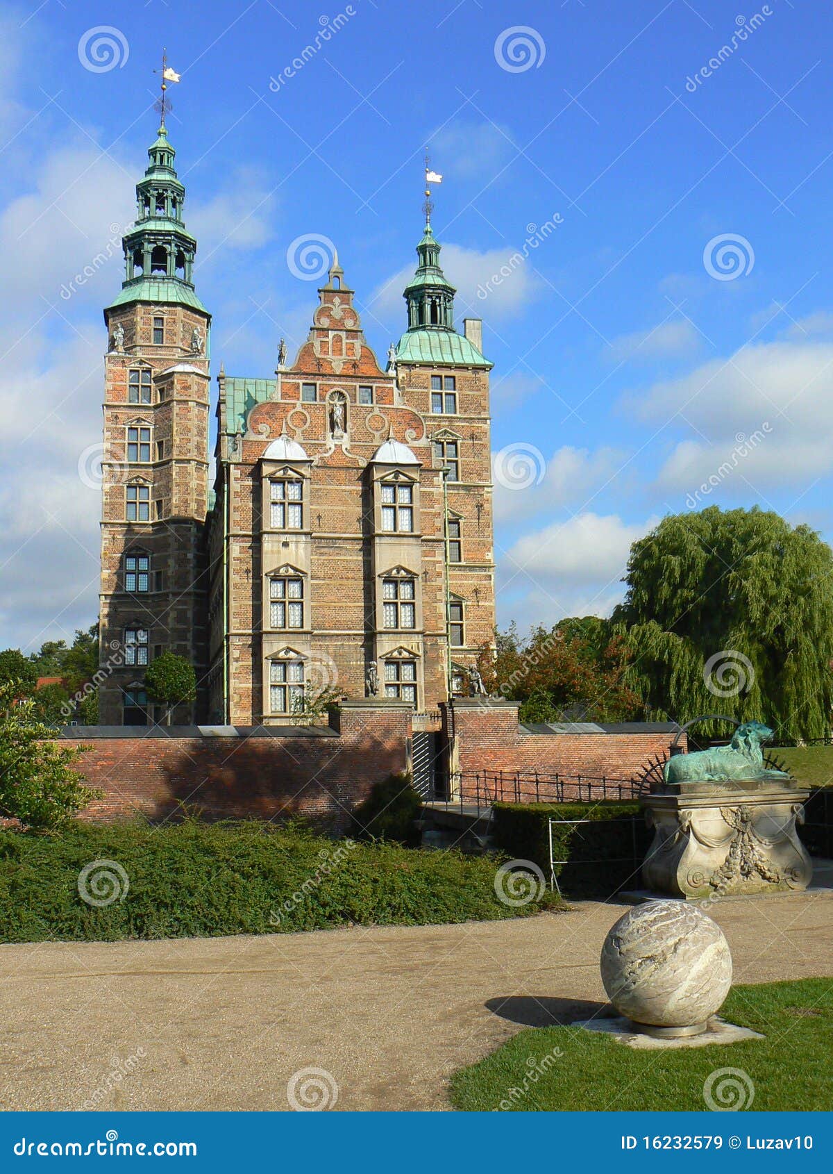 Rosenborg Castle stock image. Image of hans, king, rosenborg - 16232579