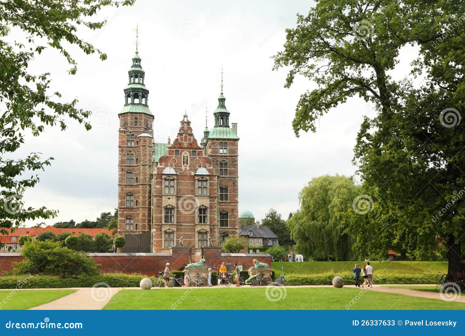 Rosenborg Castle is Castle Situated at Copenhagen Stock Image - Image ...