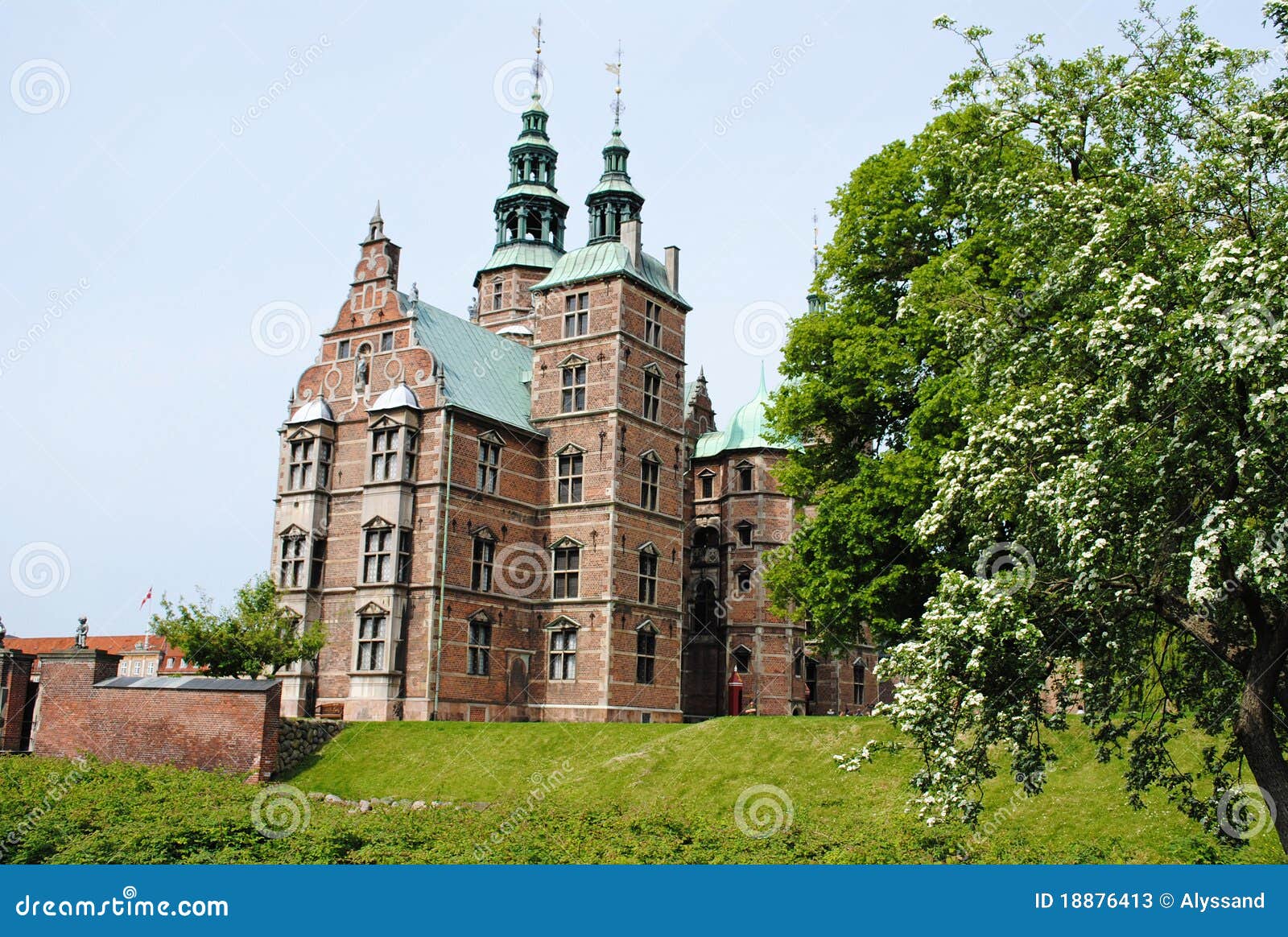 Rosenborg Castle in Copenhagen Stock Image - Image of sightseeing ...