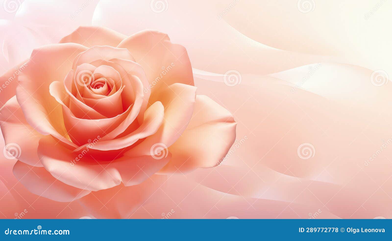 Roses banner stock illustration. Illustration of ornament - 289772778
