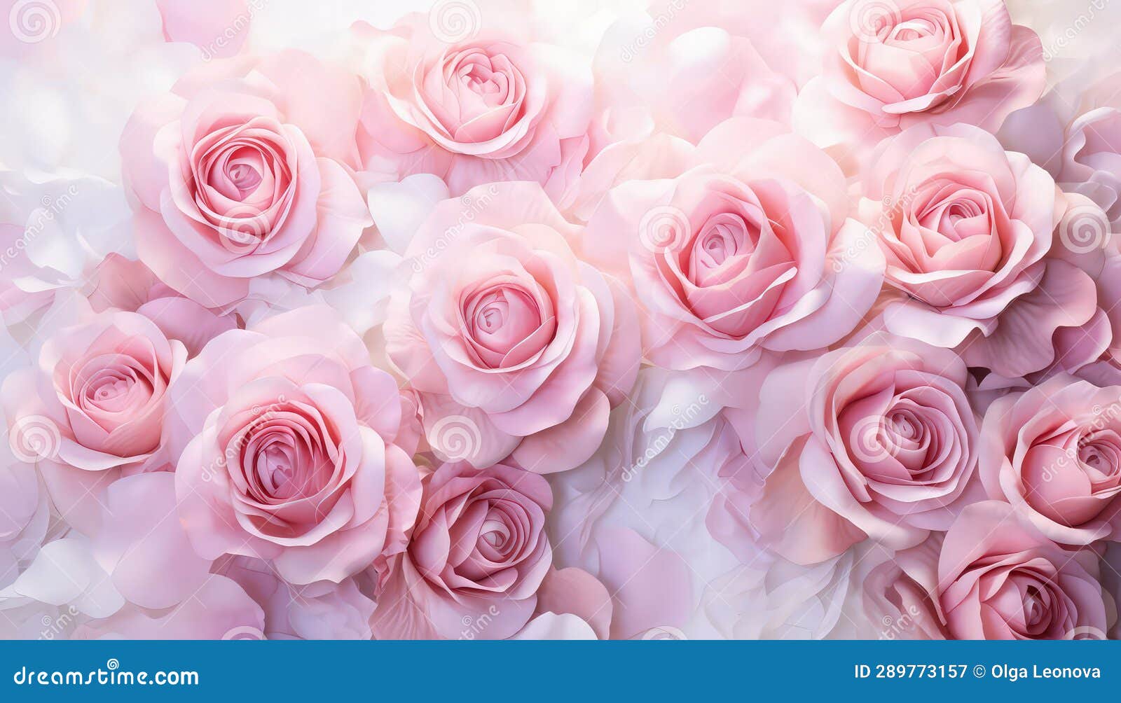 Roses banner stock illustration. Illustration of vibrant - 289773157