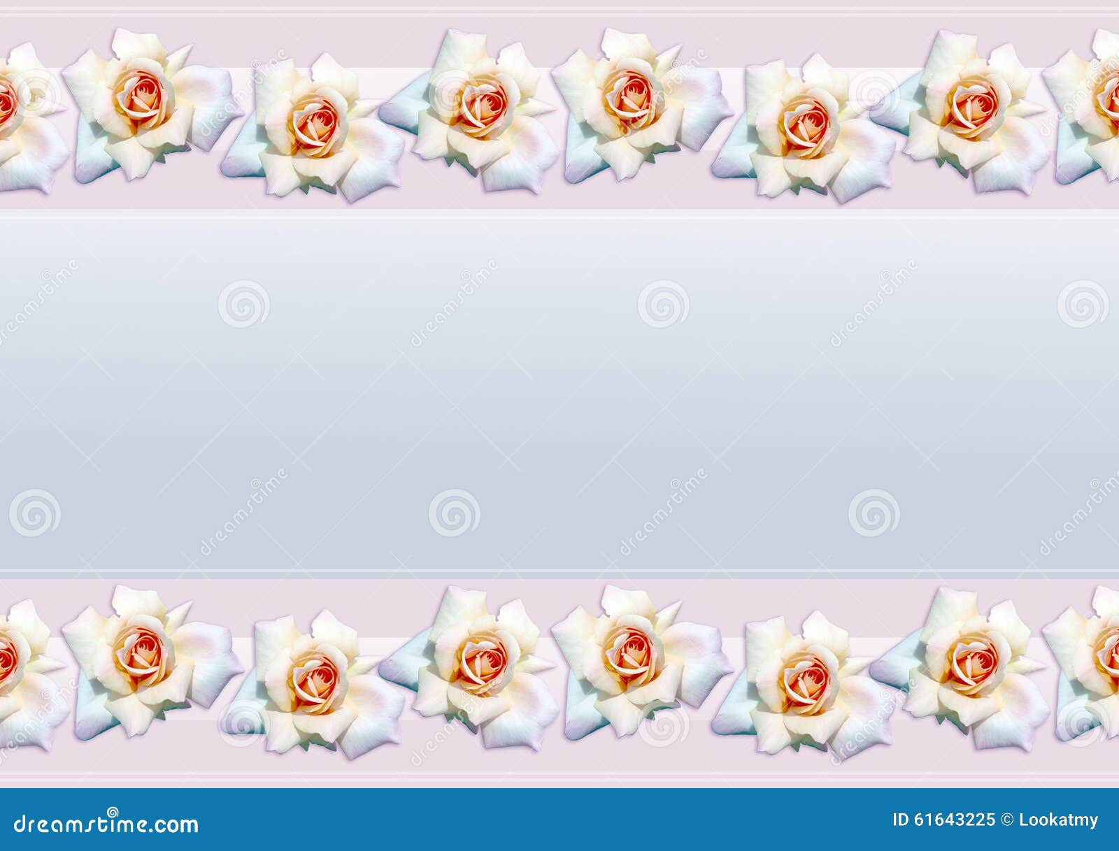 Roses Border Royalty-Free Stock Photography | CartoonDealer.com #61643225