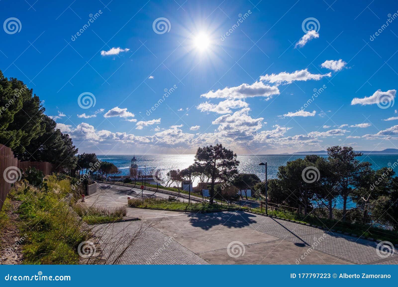 Roses on Costa Brava, Catalonia, Spain. Stock Image - Image of ...