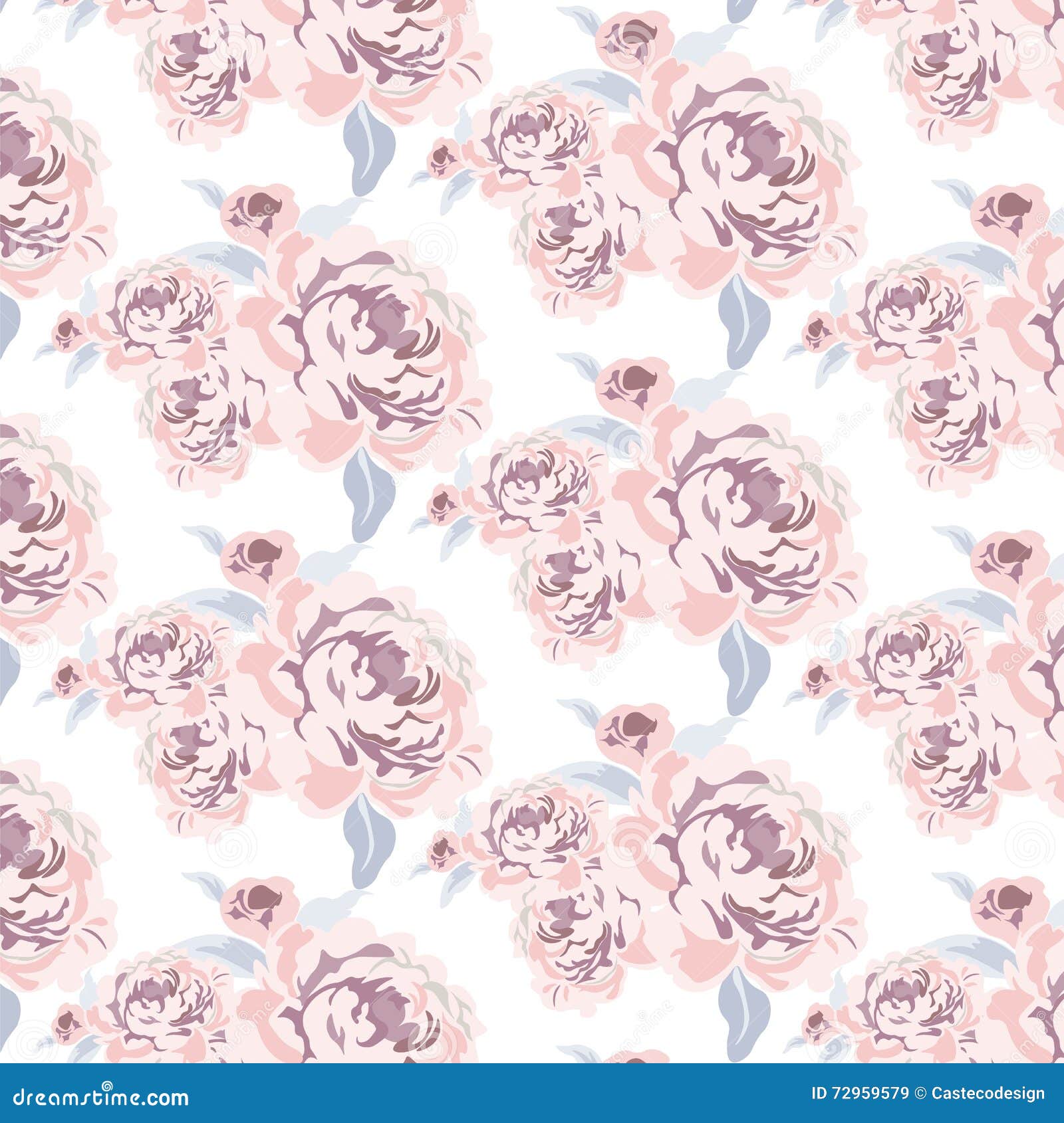 Roses Flowers Texture Pattern Stock Vector - Illustration of rich ...