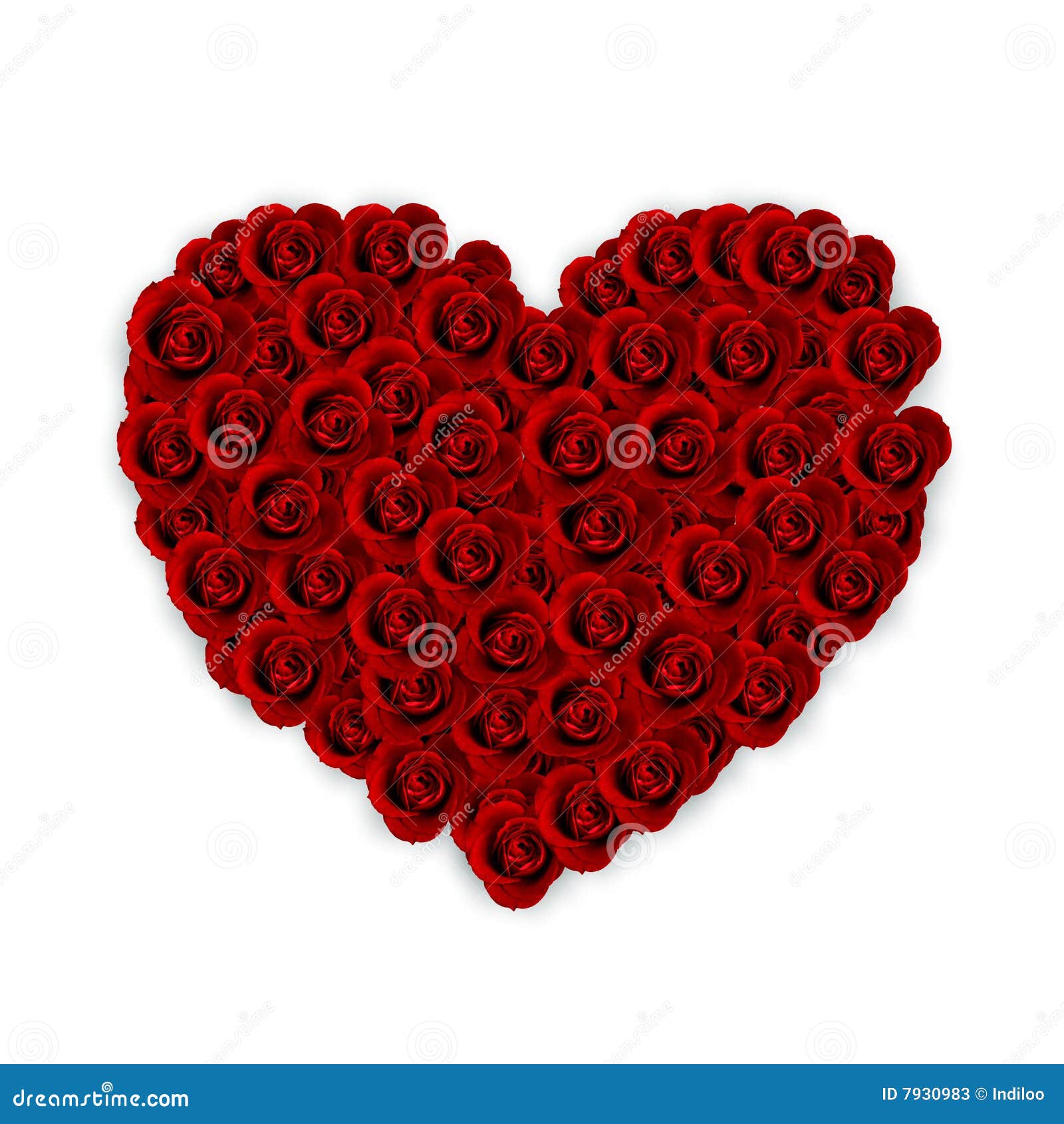 Roses forming love heart stock image. Image of background - 7930983