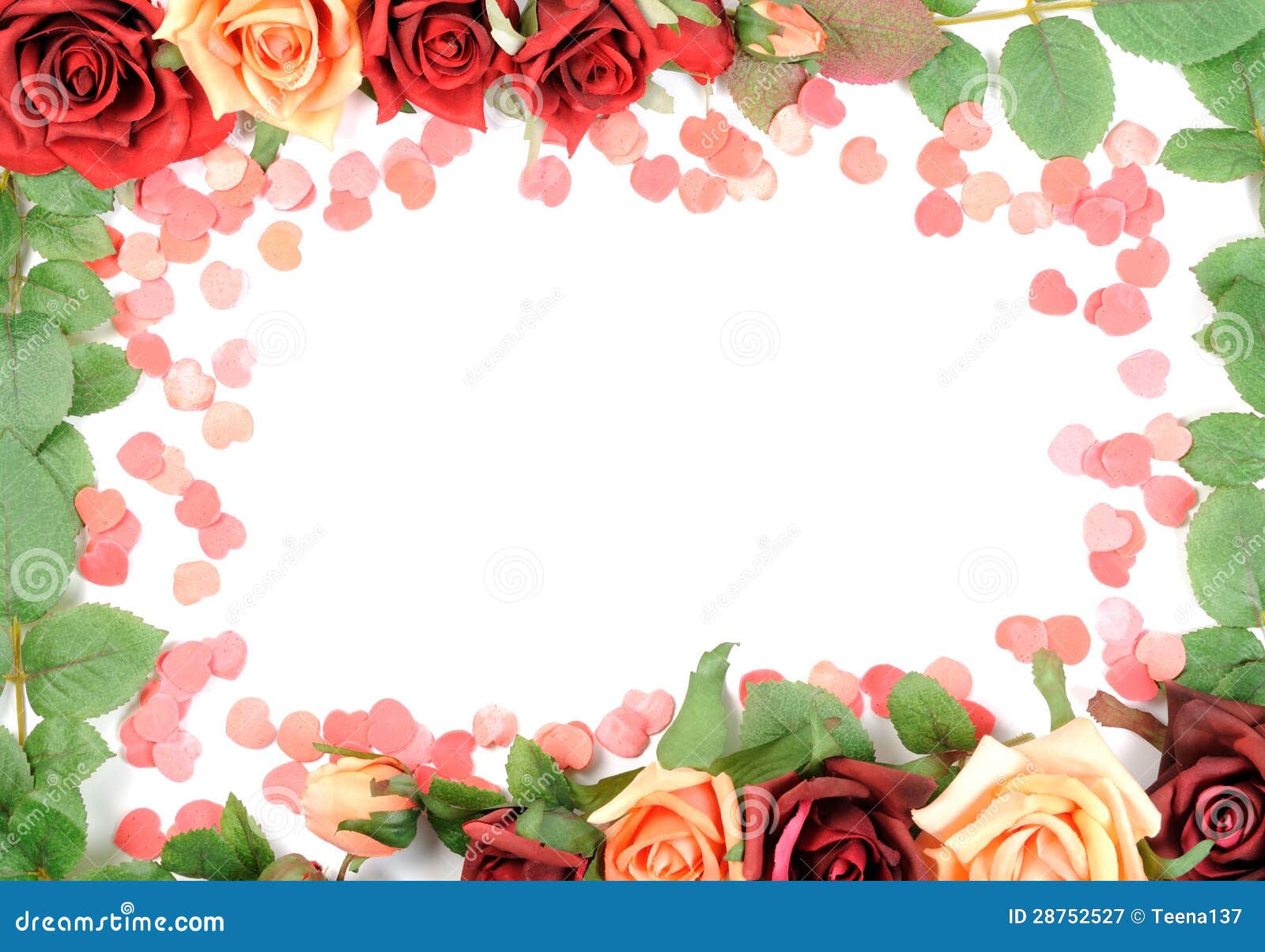 Roses frame stock image. Image of closeup, rose, frame - 28752527