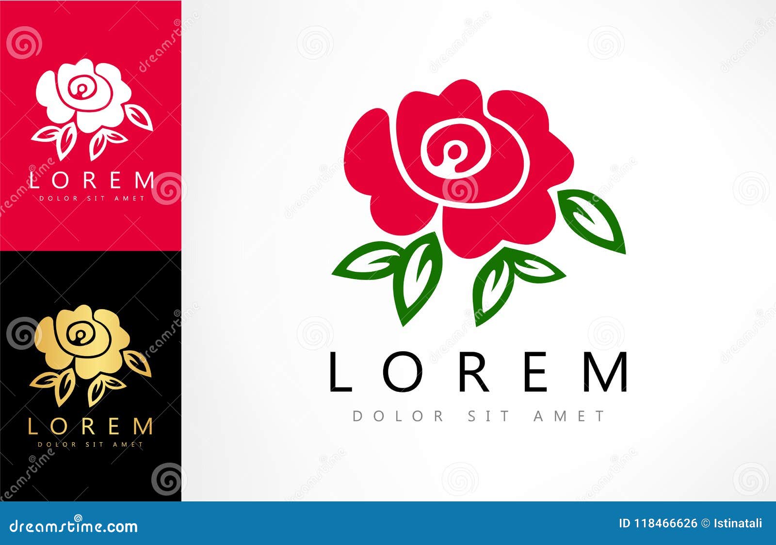 Roses logo vector stock vector. Illustration of bouquet - 118466626