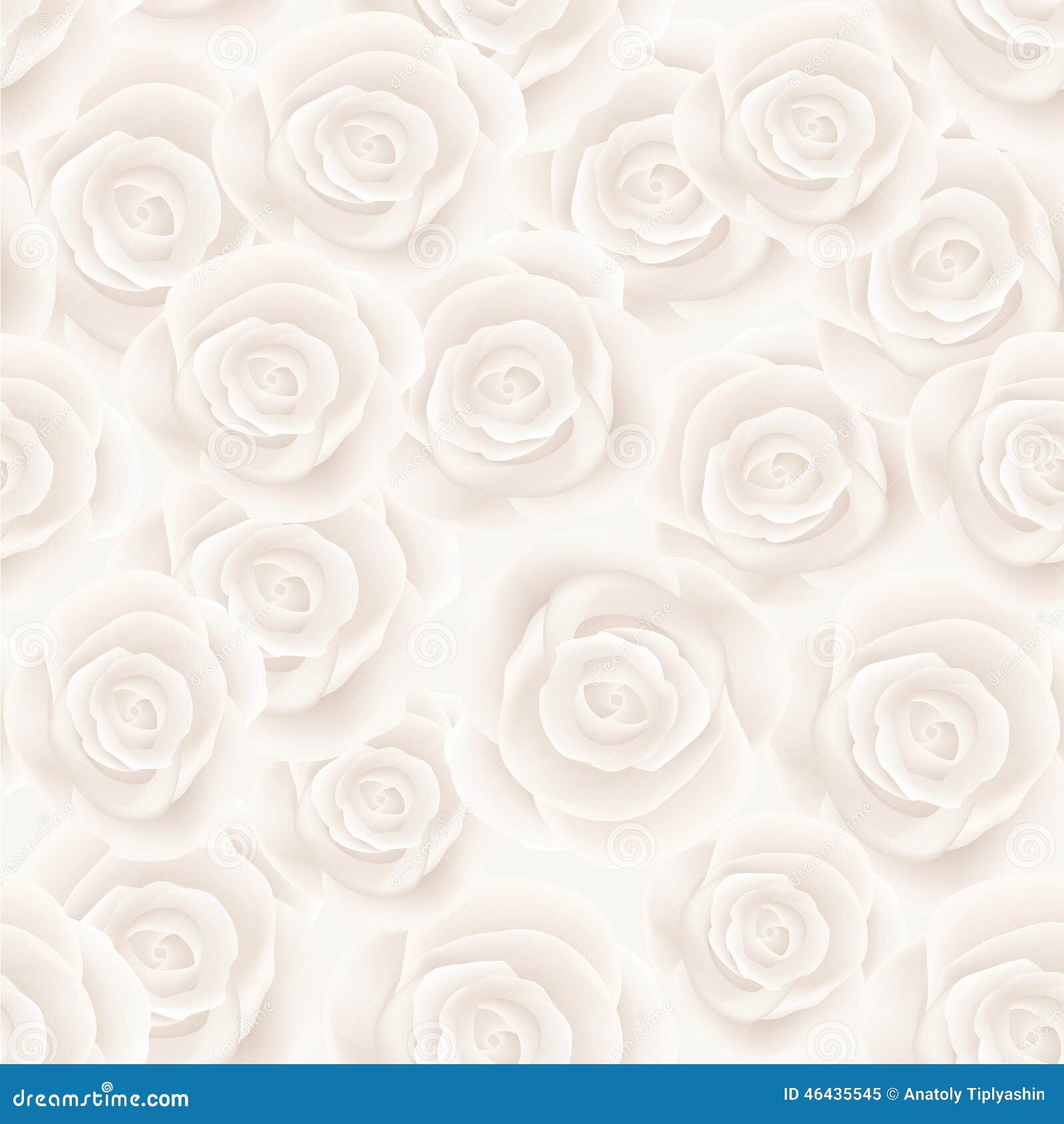 Roses seamless background stock vector. Illustration of luxurious ...