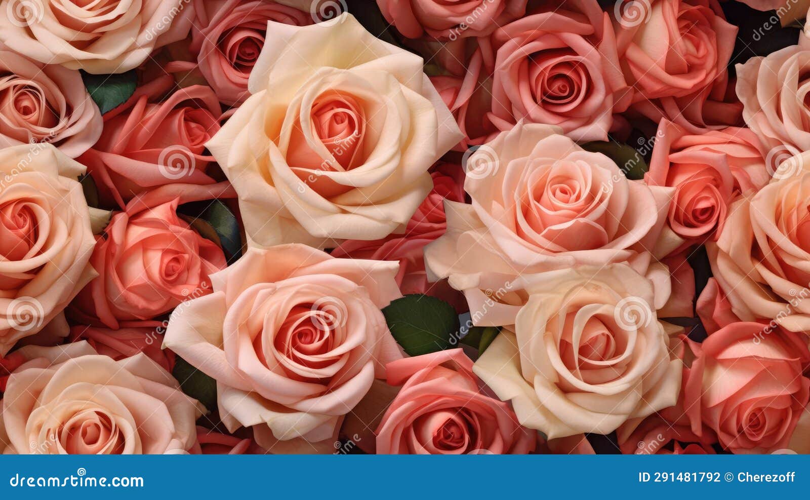 Roses top view stock illustration. Illustration of pink - 291481792