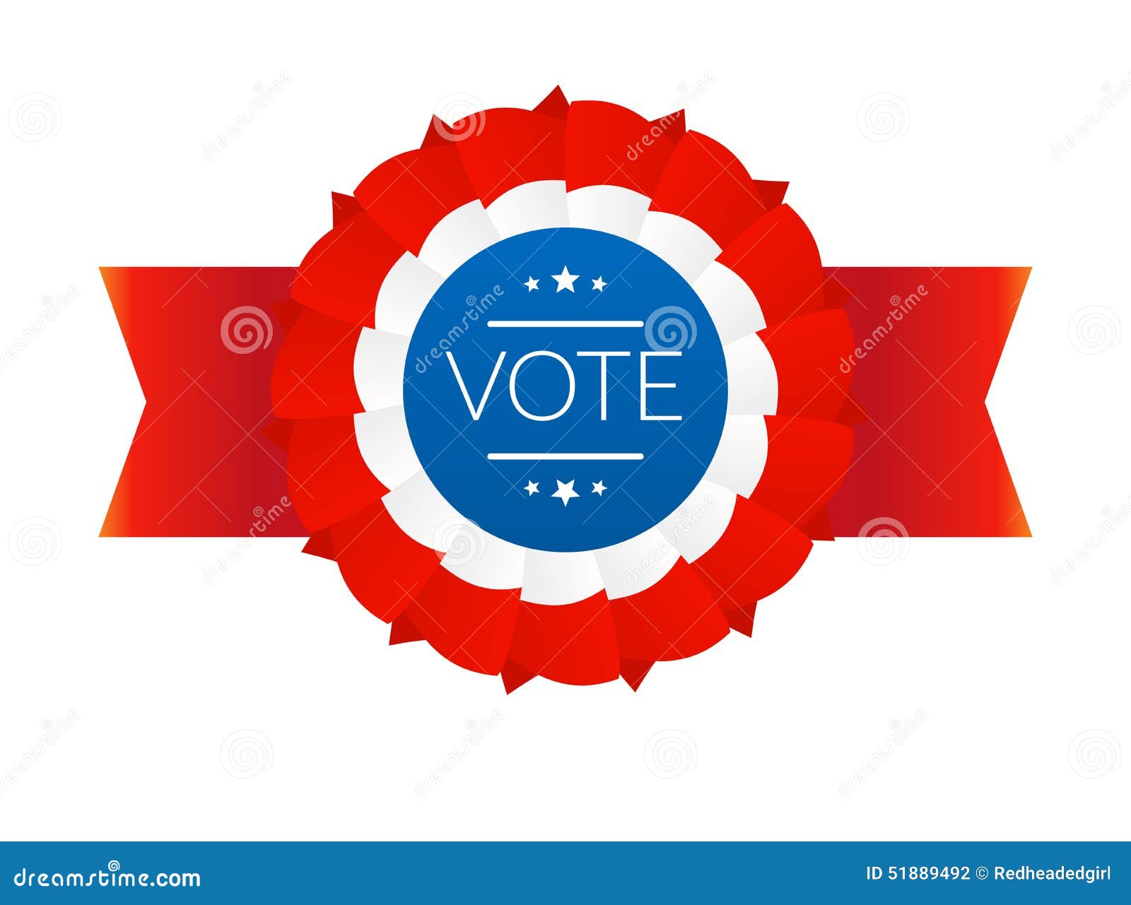 Rosetón Tricolor De La Cinta Ilustración del Vector - Ilustración de ...