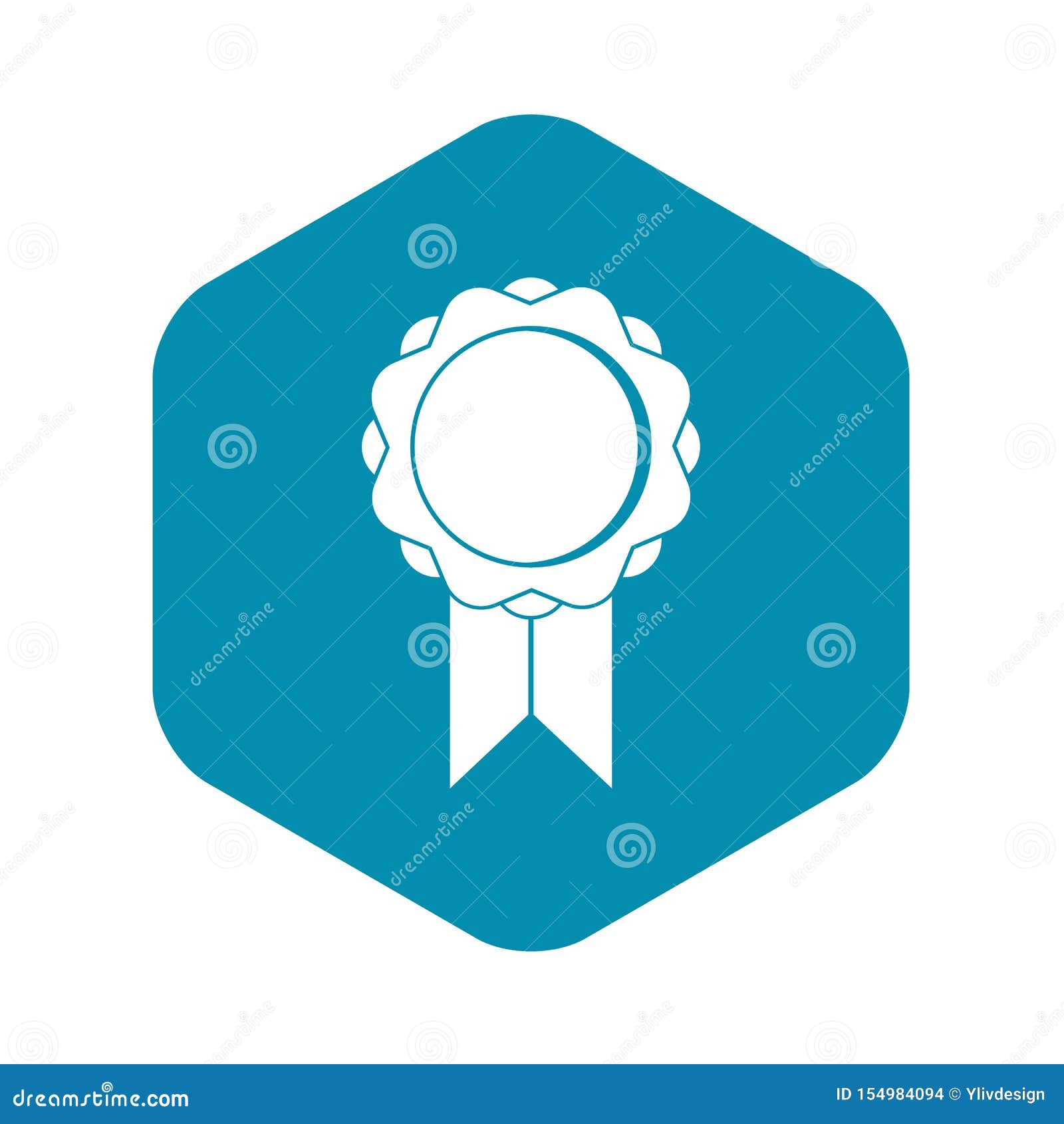 Roset?n Con El Icono De La Cinta, Estilo Simple Ilustración del Vector ...