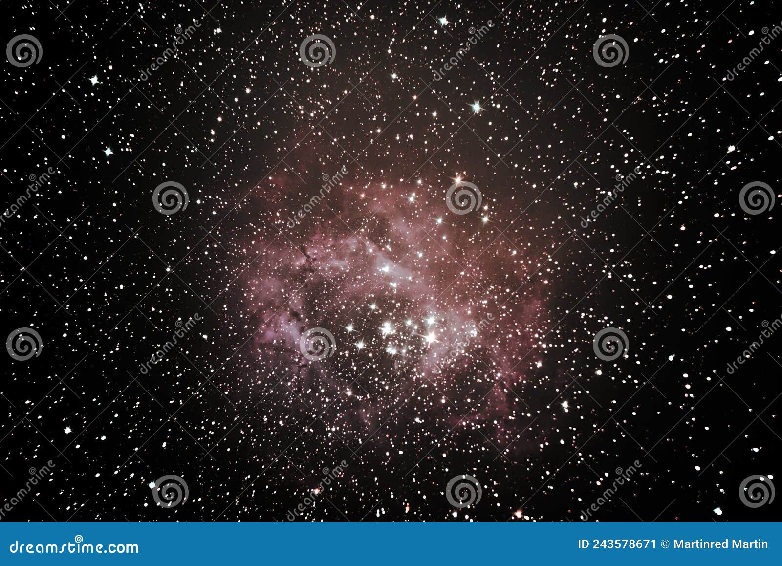 Rosette Nebula is a Large and Circular H II Region, Located on the Edge ...