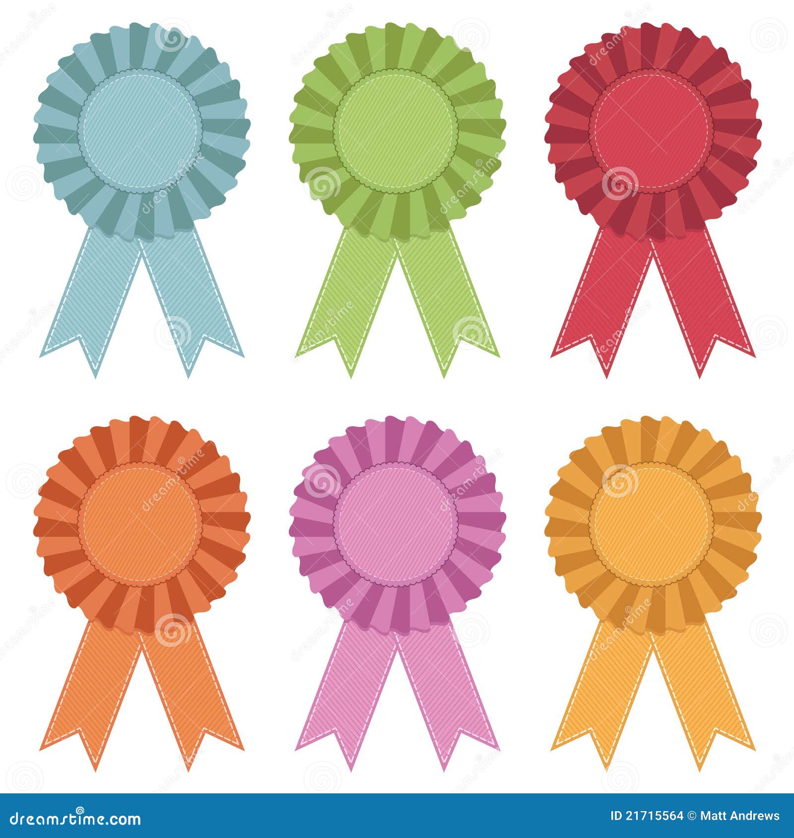 Rosettes stock vector. Illustration of pattern, isolated - 21715564