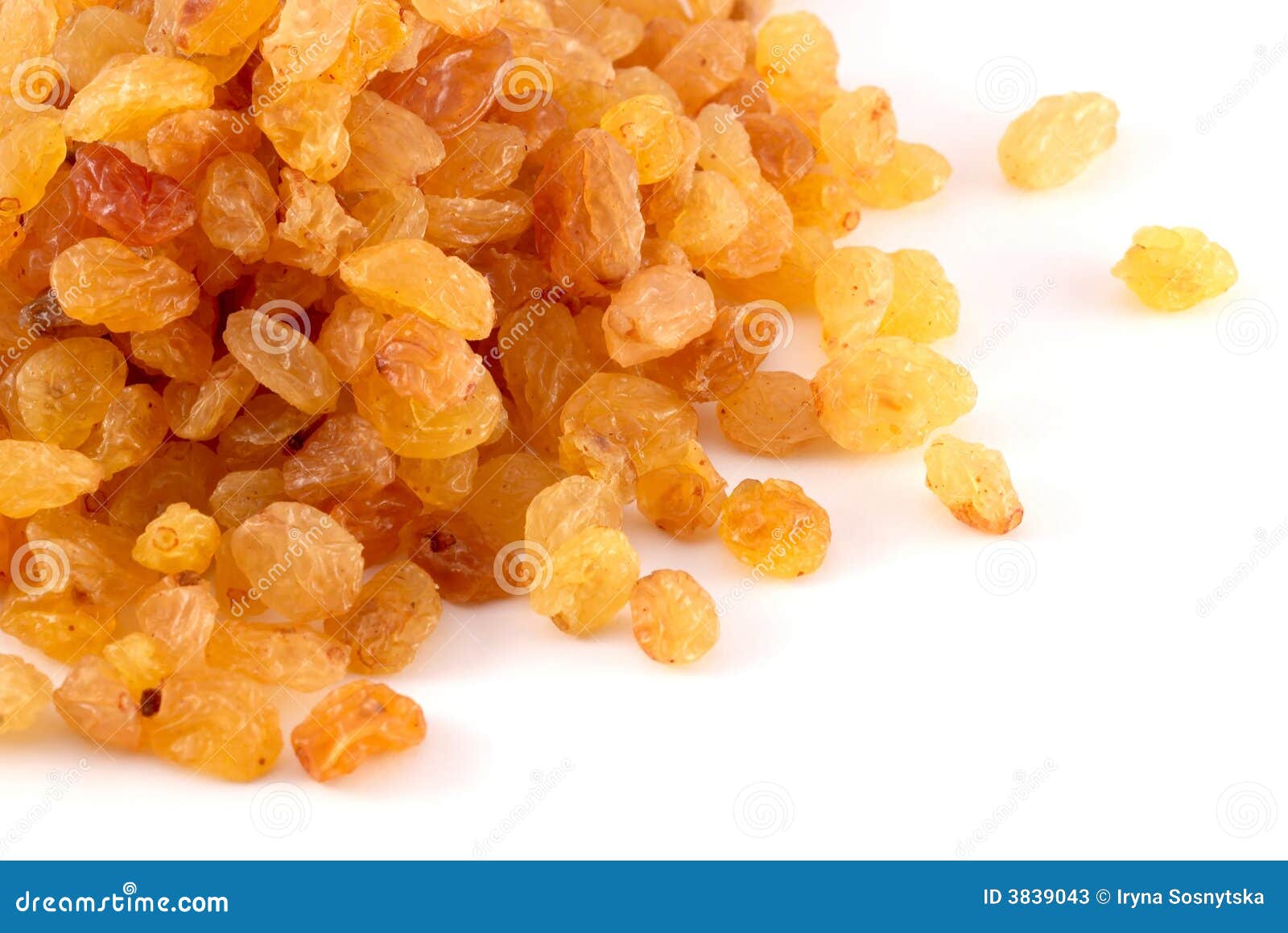 Rosinen (Sultanine) stockbild. Bild von geknittert, entwässert - 3839043