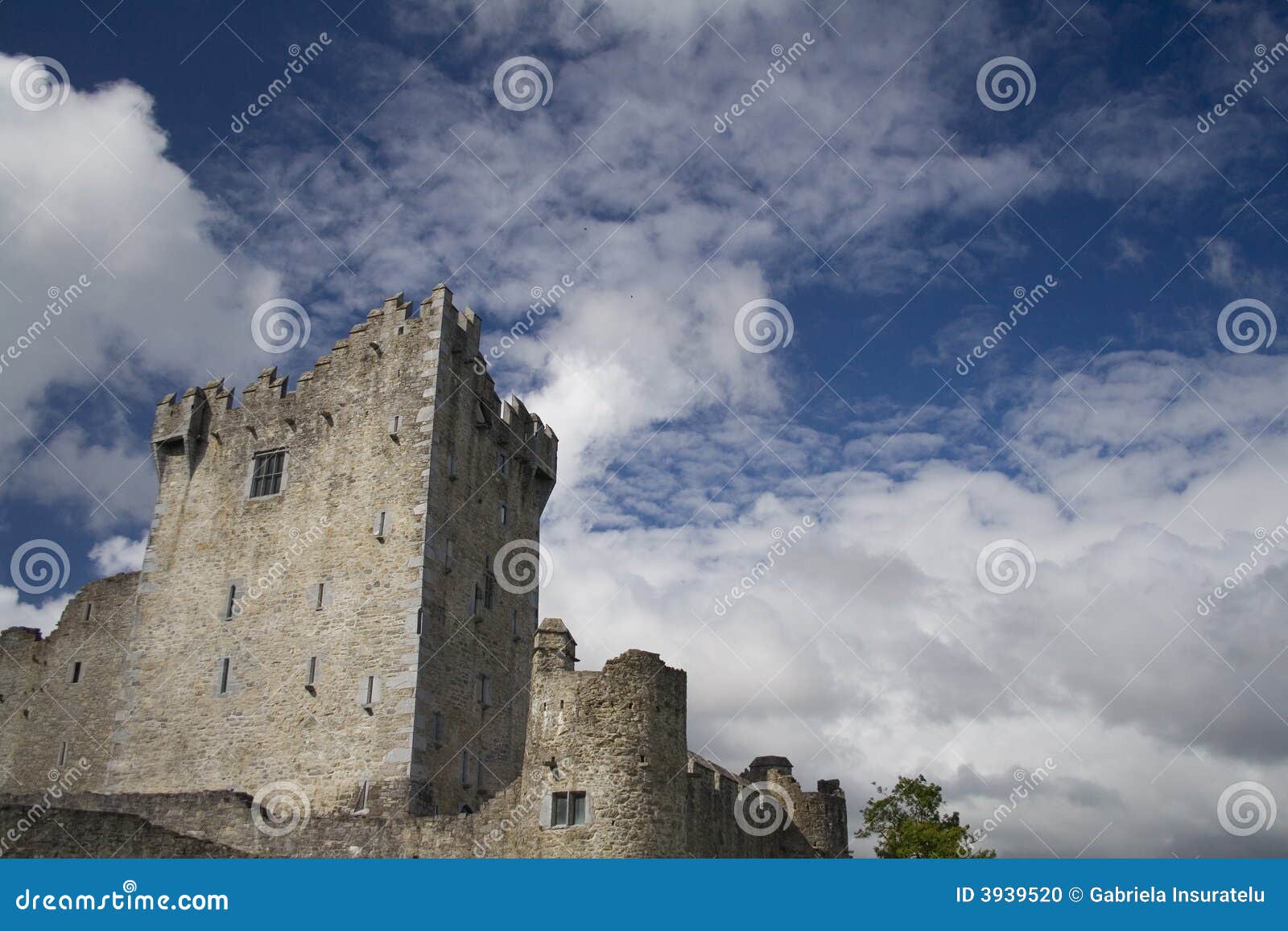 Ross Castle stock photo. Image of strength, republic, building - 3939520
