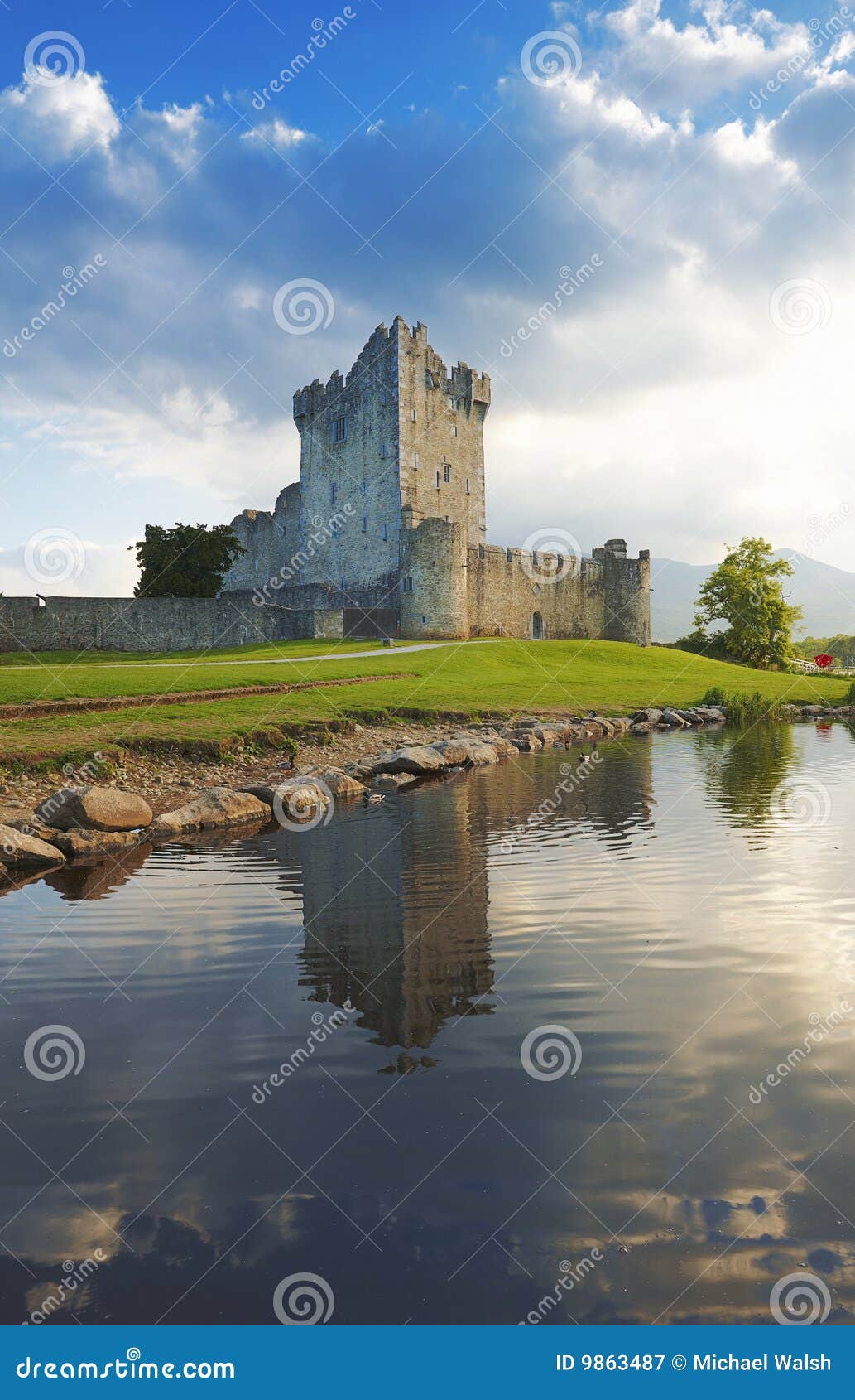 Ross Castle stock image. Image of ross, killarney, history - 9863487