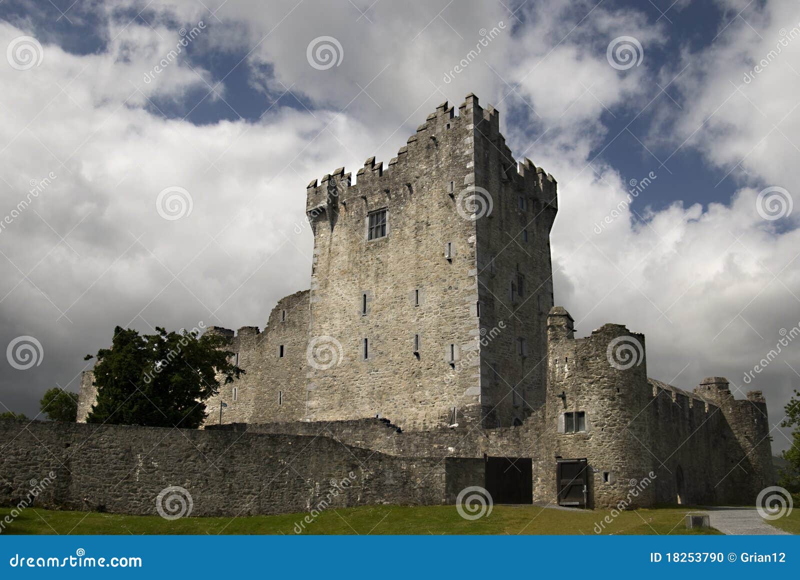 Ross Castle, Killarney stock photo. Image of killarney - 18253790