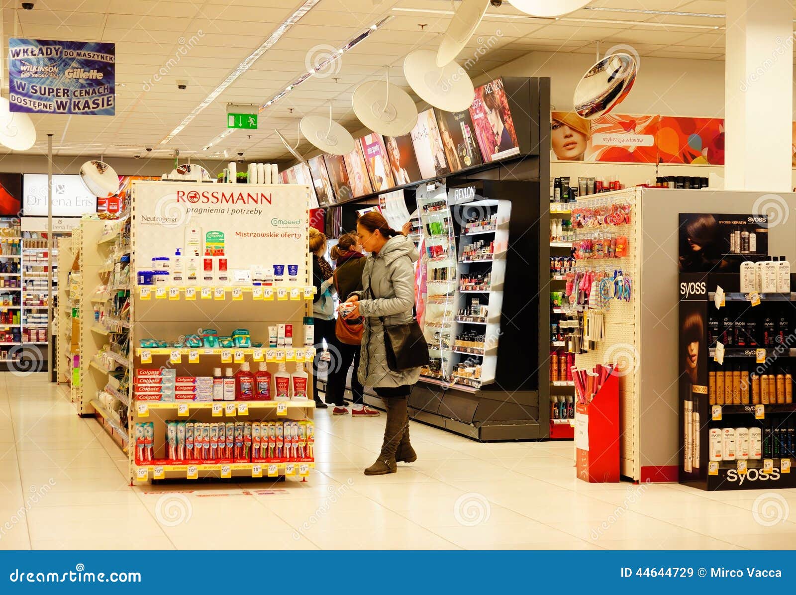 Rossmann store editorial stock image. Image of indoor - 44644729