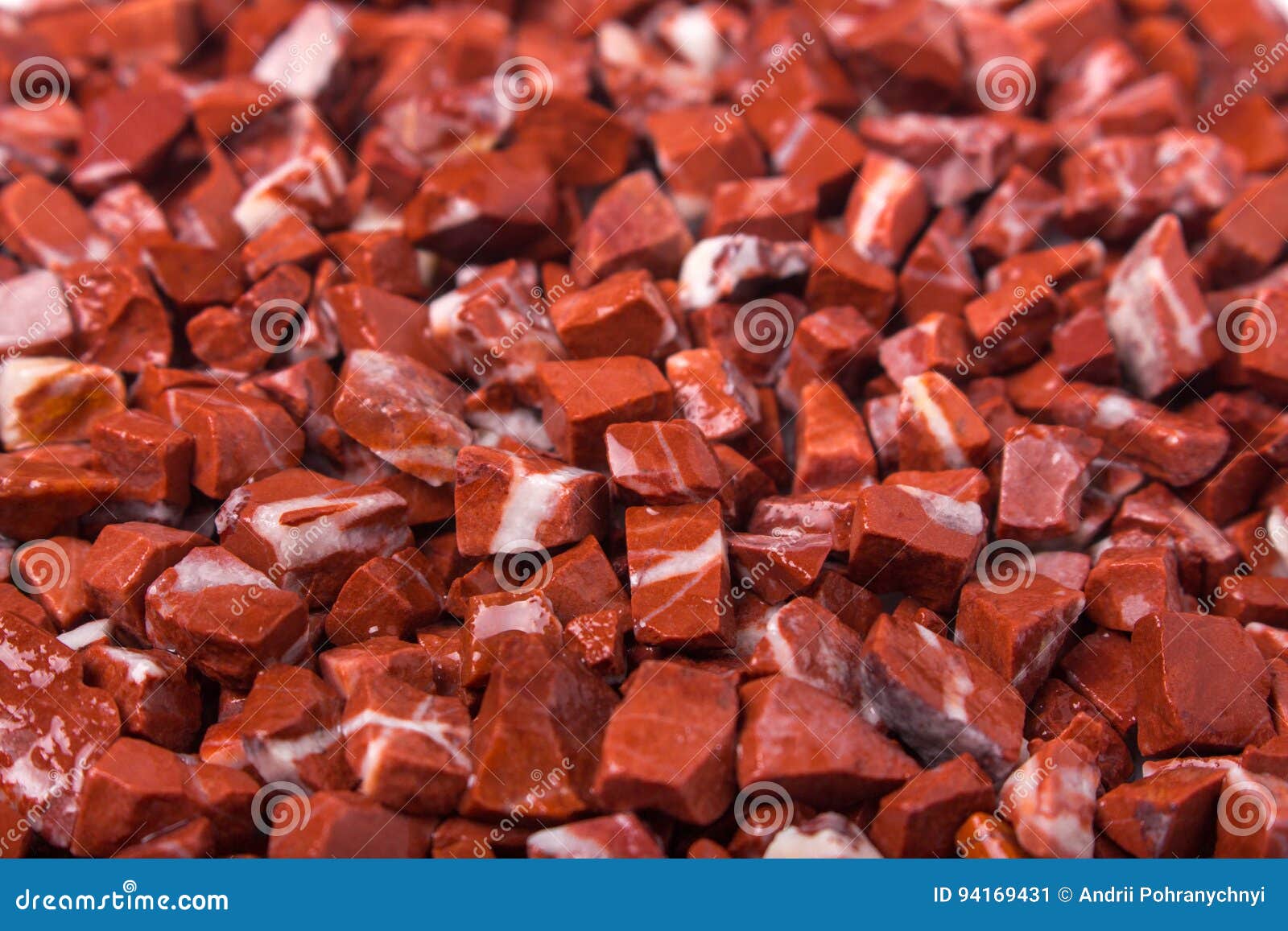 Rosso Levante, Red Natural Marble on White Background Stock Image ...