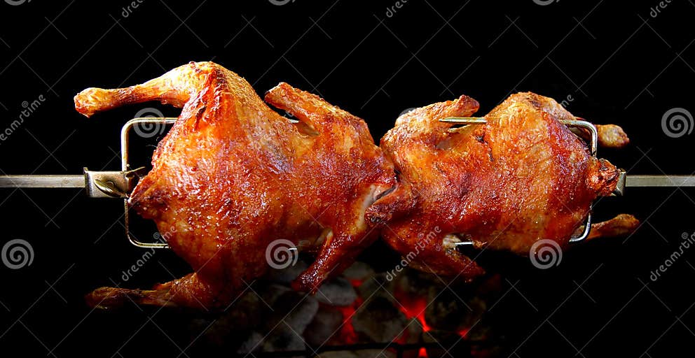 Rosted chicken stock photo. Image of lunch, delicious - 32364710