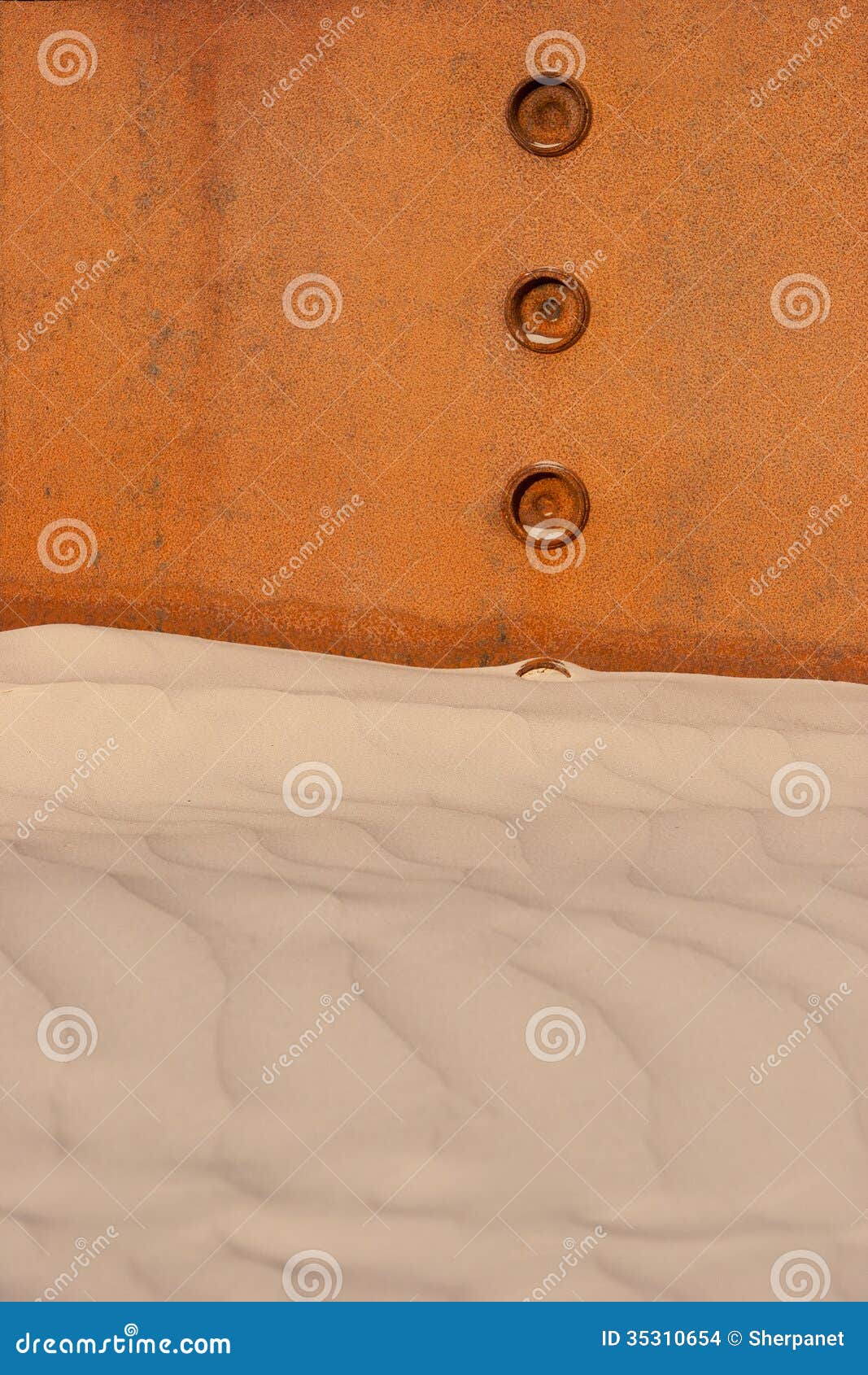 Rusty Tank Armor Metal Texture With Rivets As Stock Image ...