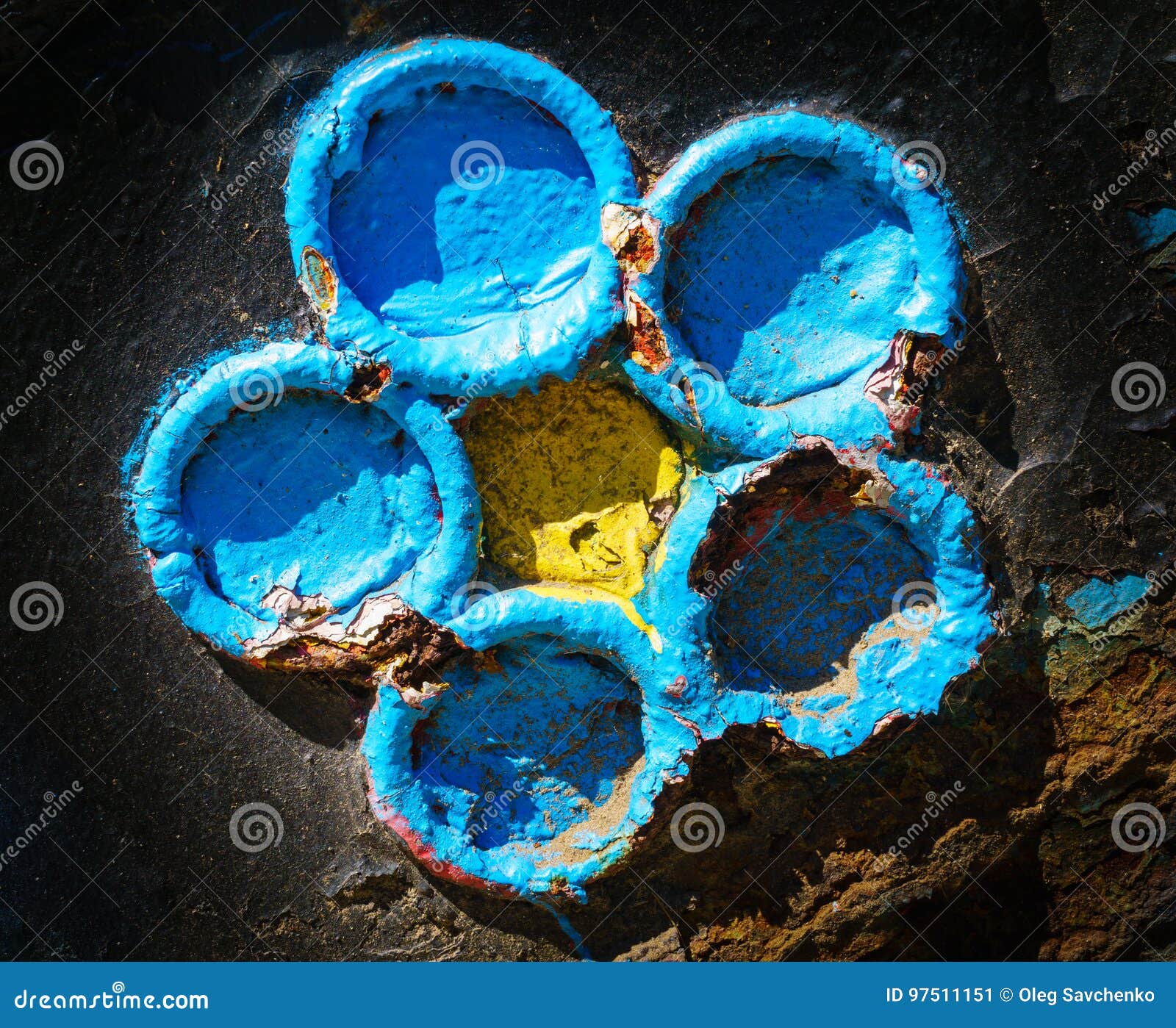 Rostig metall fotografering för bildbyråer. Bild av hög - 97511151