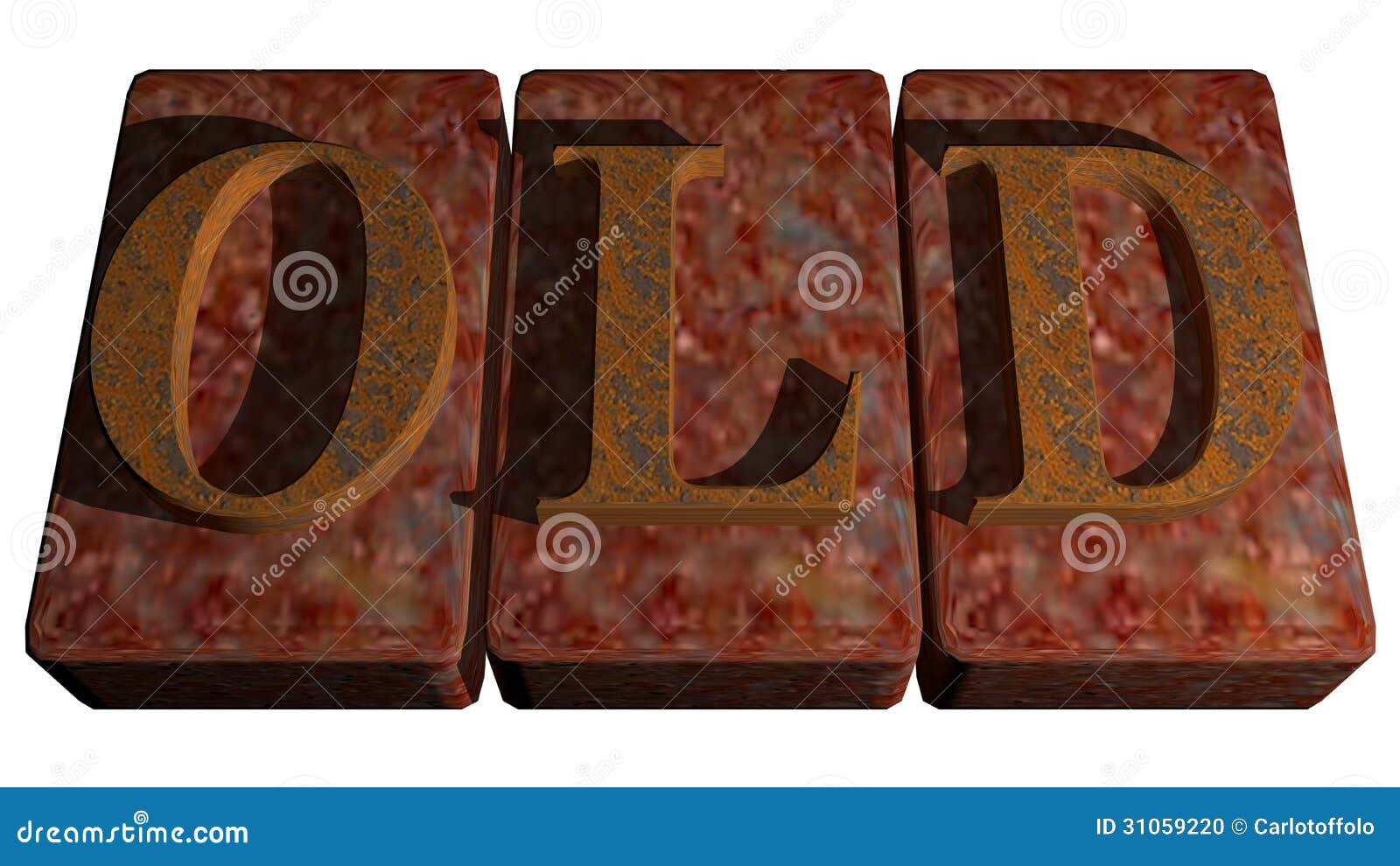 Rostiger Stempel ALT stock abbildung. Illustration von nachrichten ...