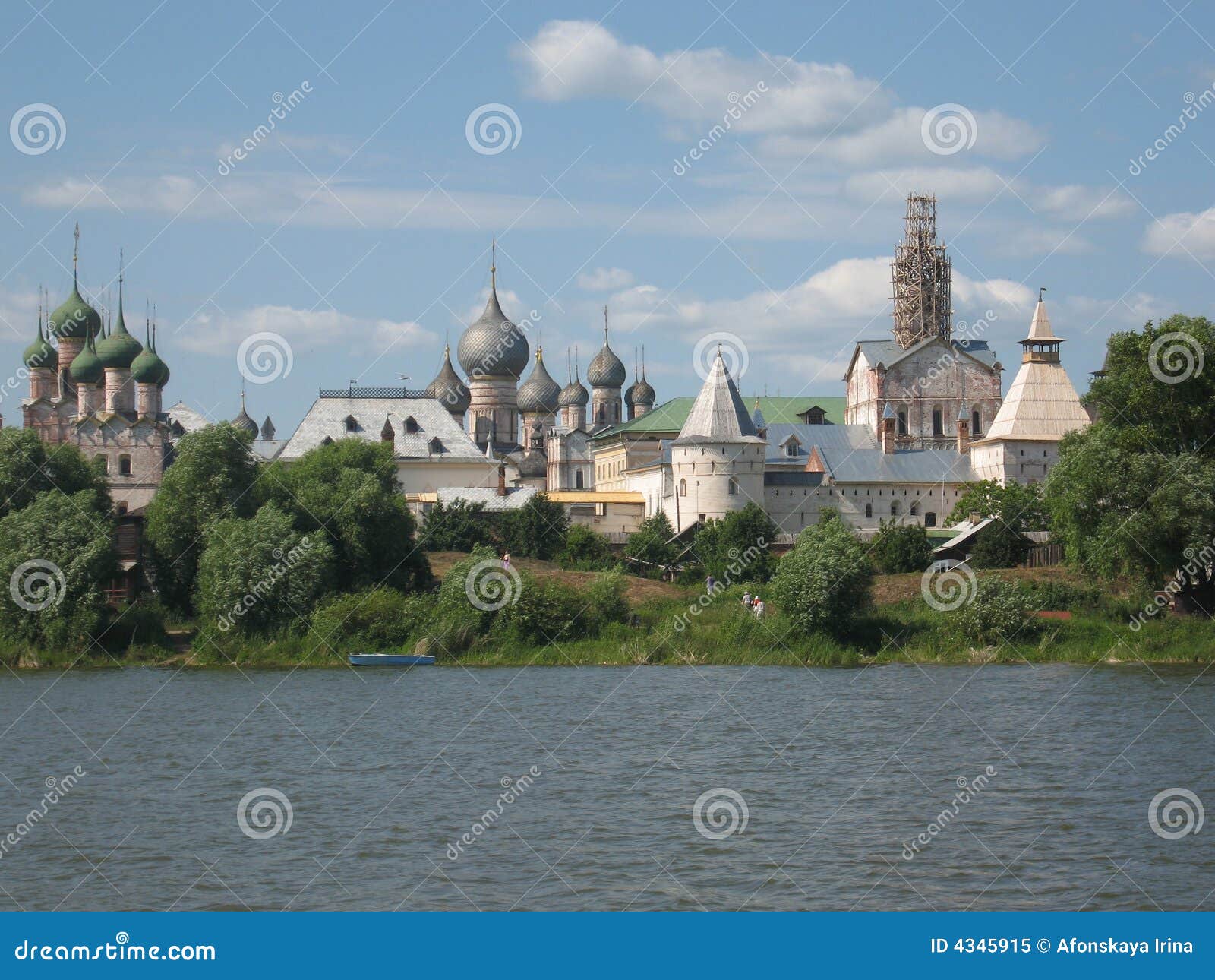 Rostov, Russia stock image. Image of church, cathedral - 4345915