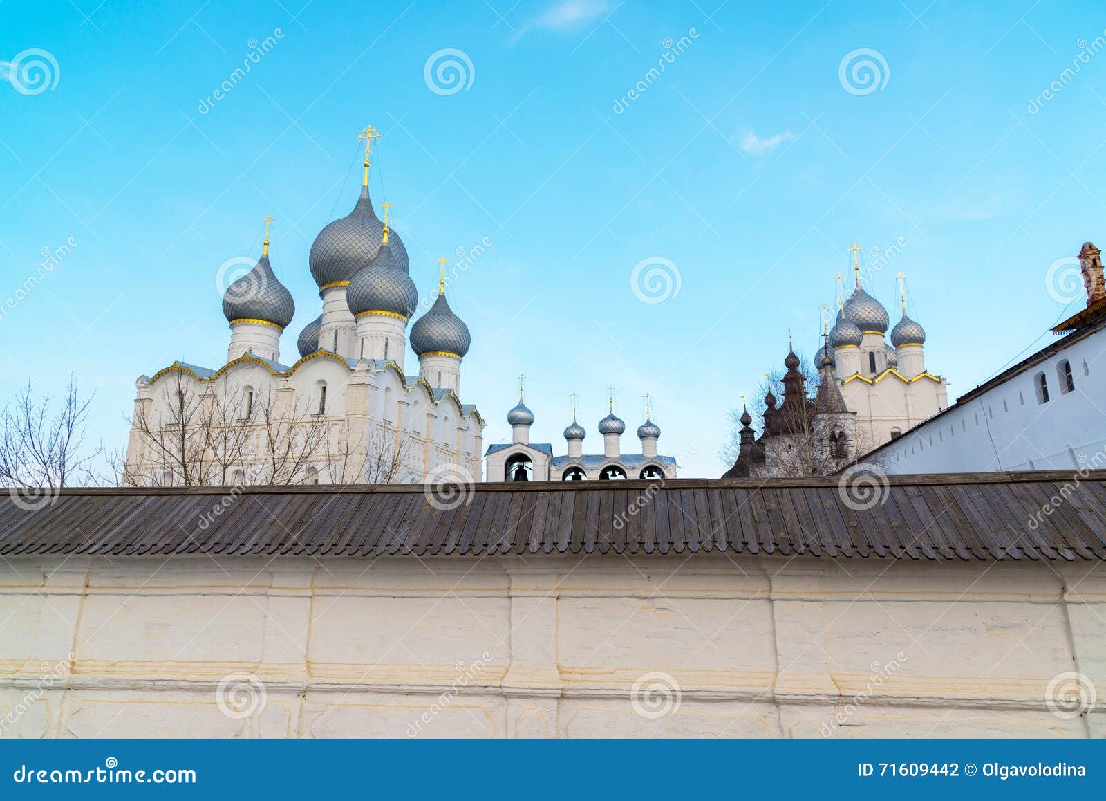 Rostov Veliky, Russia - View of Kremlin Stock Photo - Image of ...